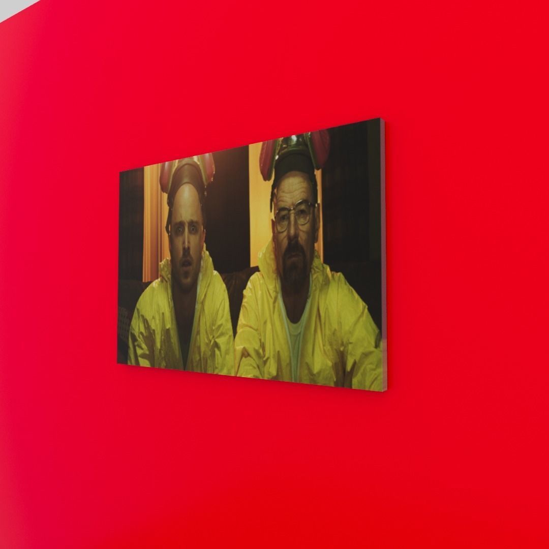 3D model Breaking Bad portrait VR / AR / low-poly | CGTrader