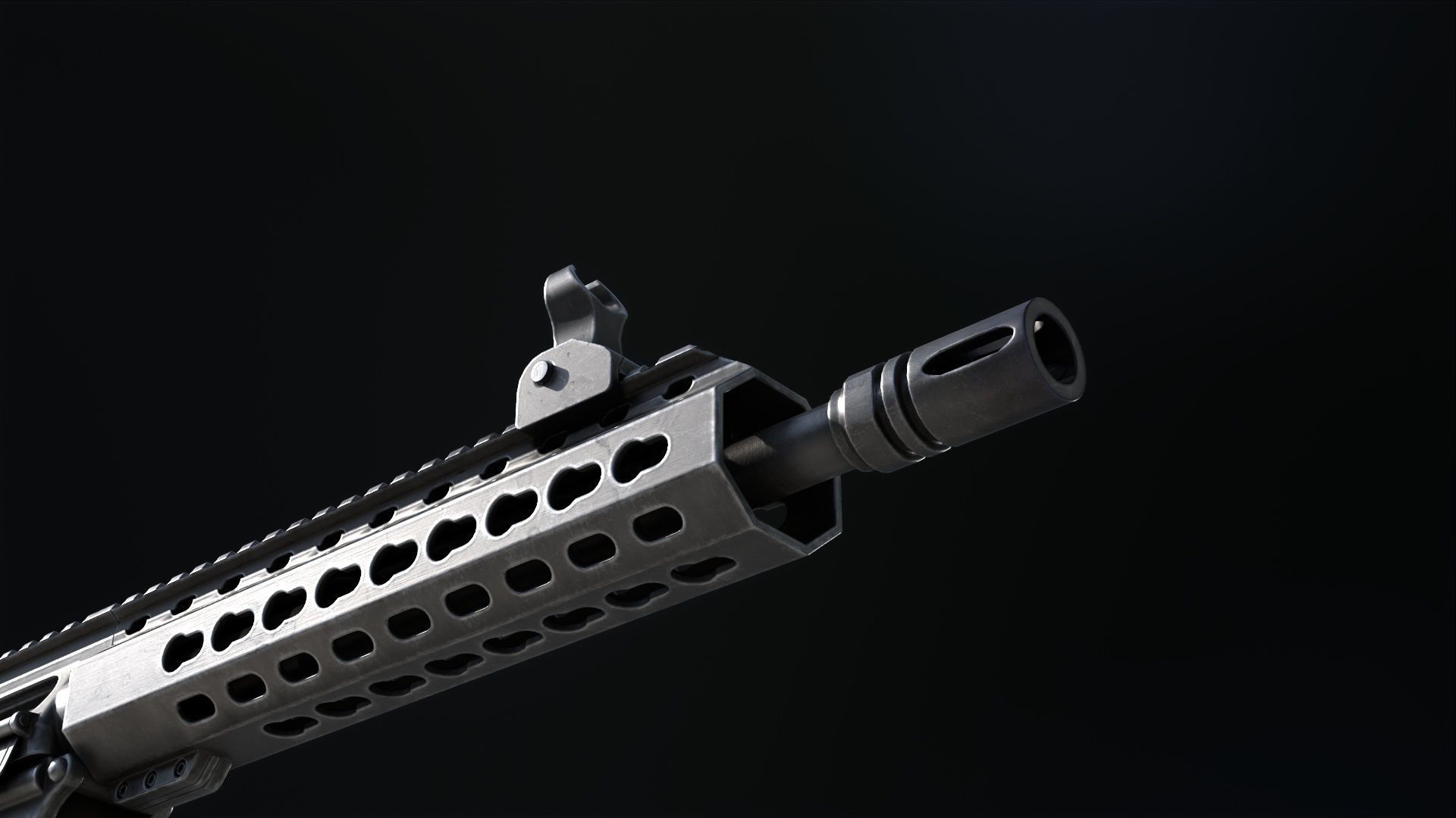 3D model AR-15 ar - rifle VR / AR / low-poly | CGTrader