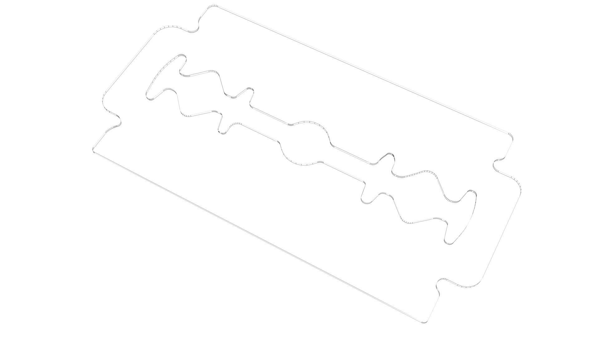 Razor Blade 3D model | CGTrader