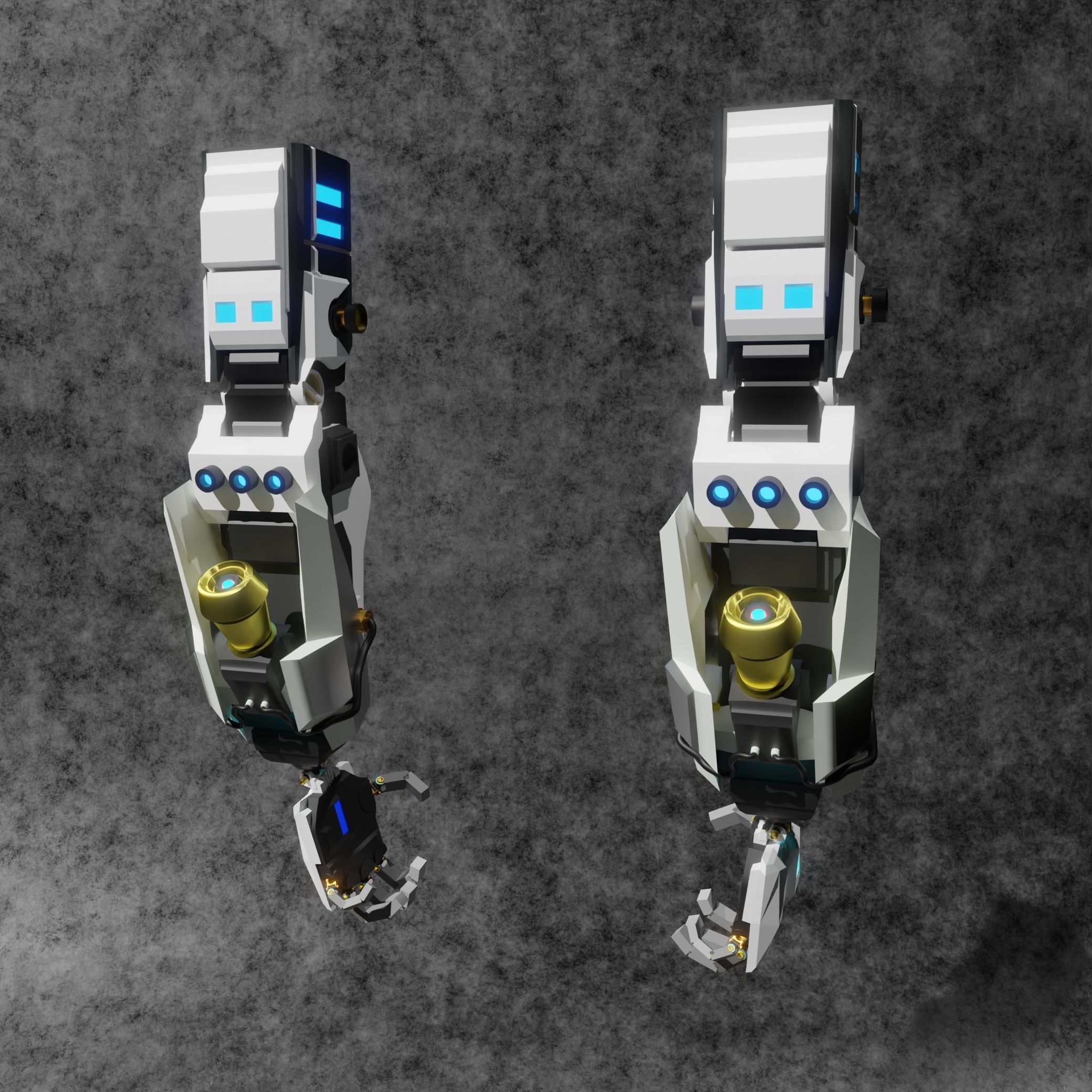 3D model Mecha Hand VR / AR / low-poly | CGTrader