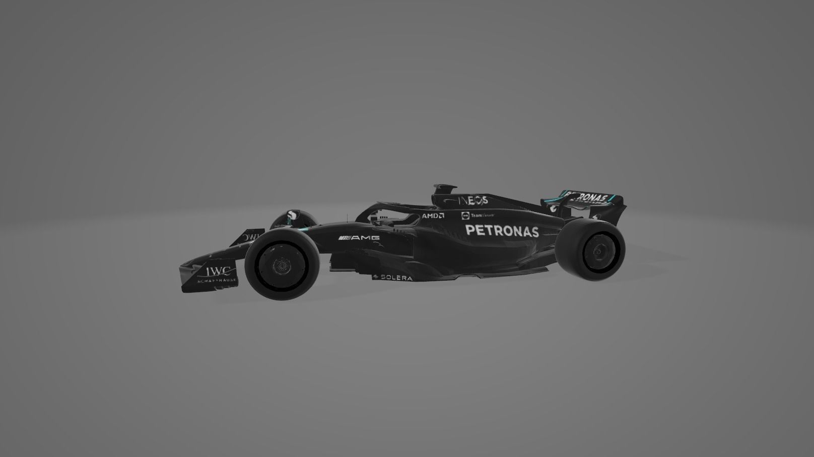 Mercedes AMG Petronas W14 3D model | CGTrader