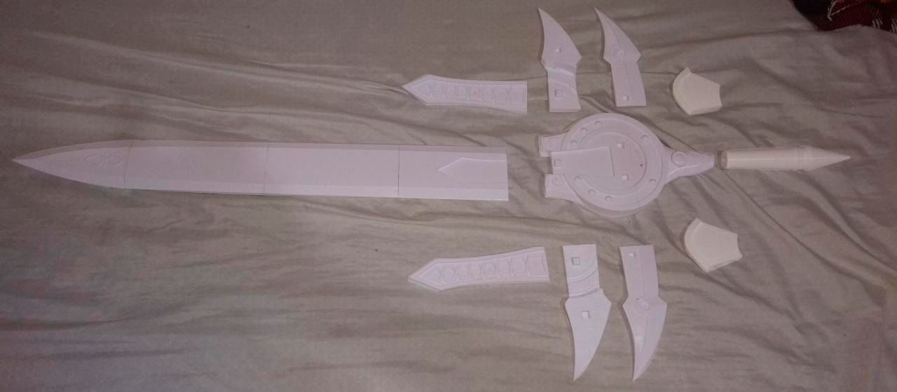 Sonic and the Black Knight - Caliburn Sword 3D model 3D printable ...