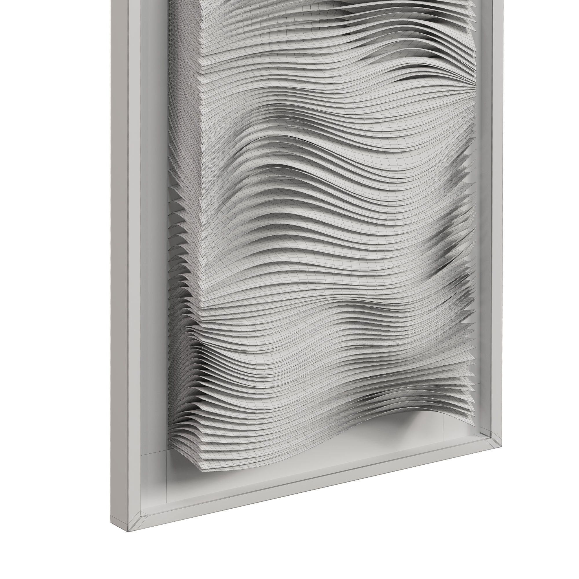 Coral Reef Large Wall Decoraion in frames 3D model | CGTrader