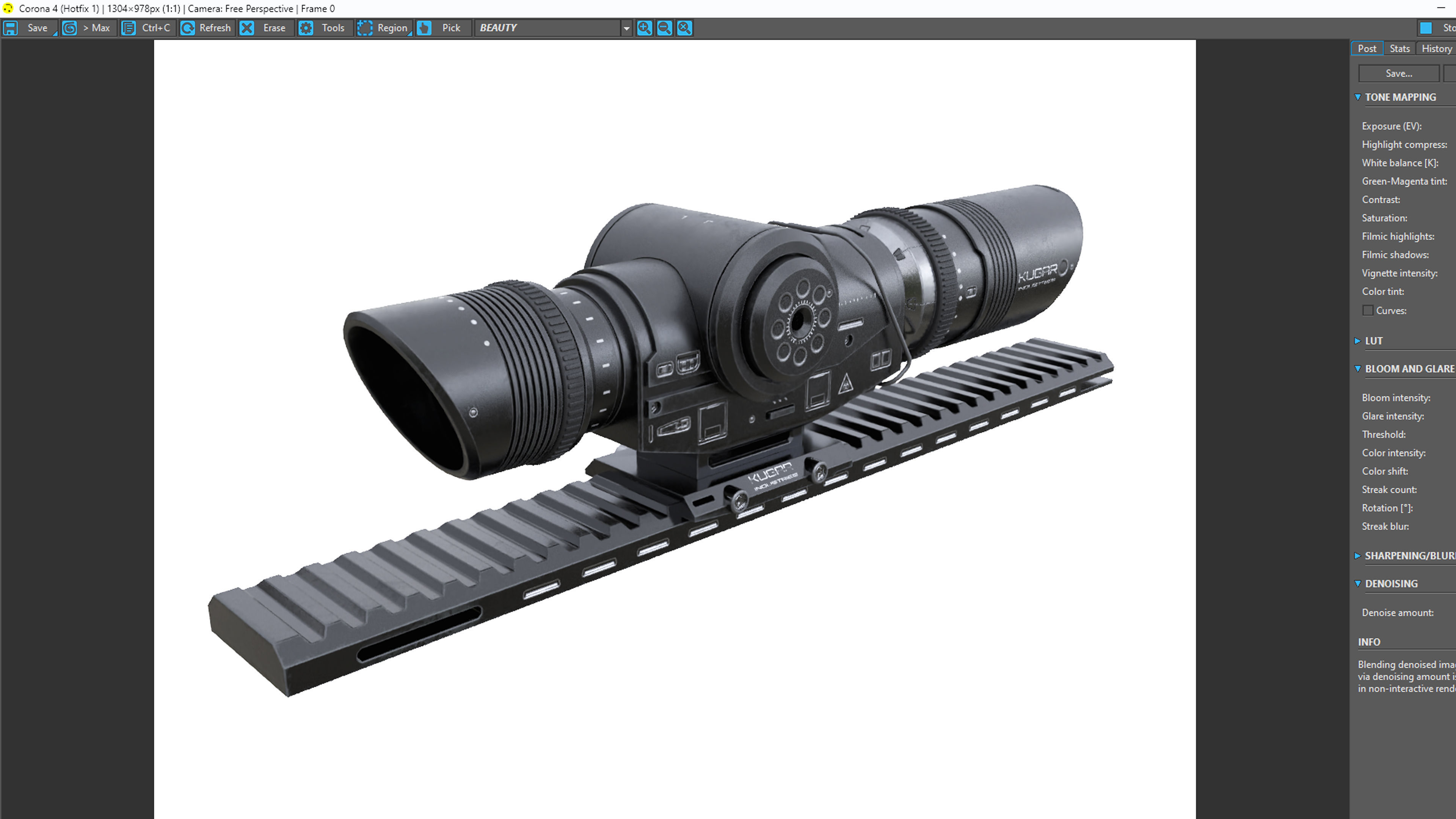 3D model Optical sight VR / AR / low-poly | CGTrader