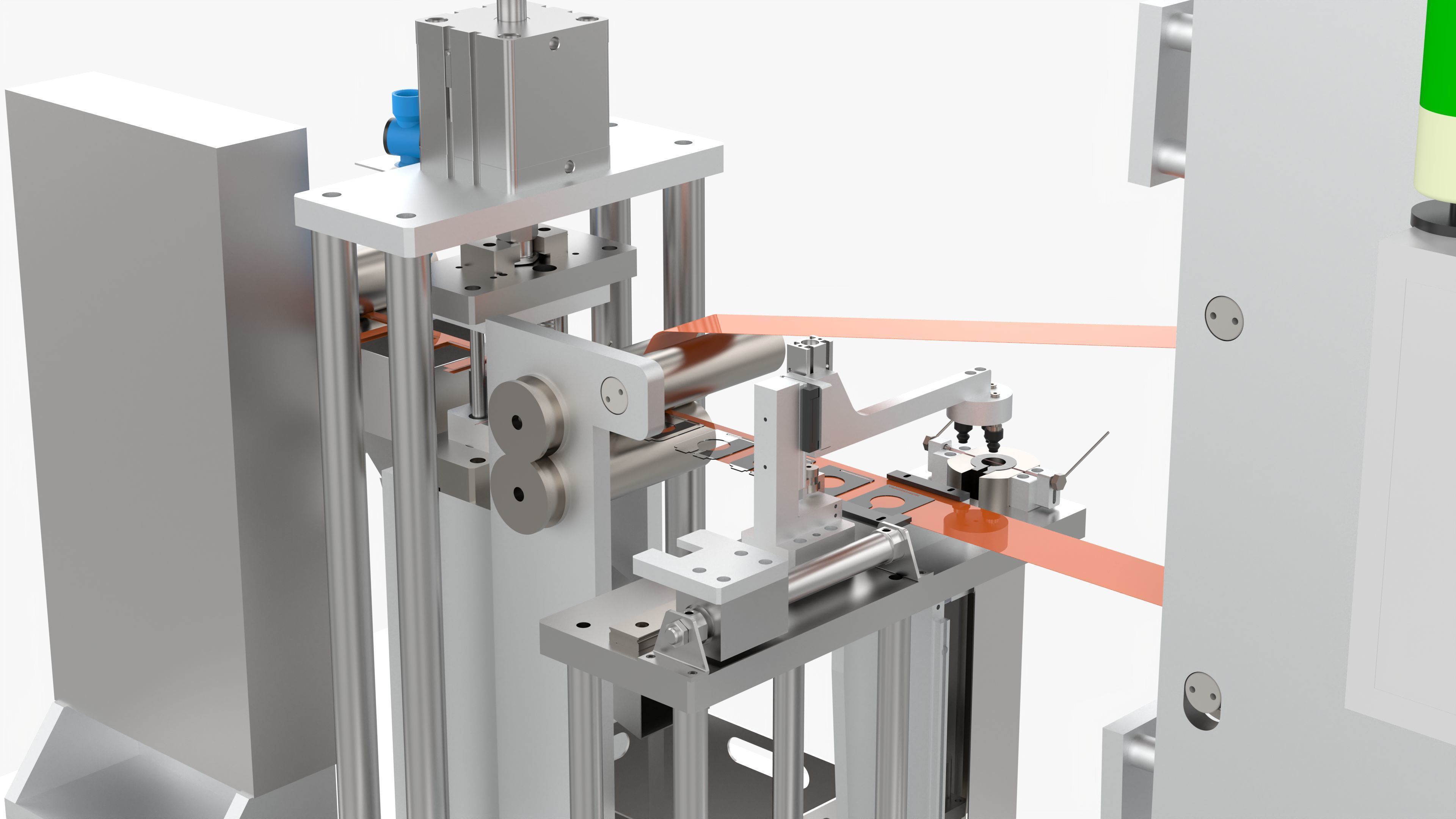 Automatic Double Side Lamination Cutting Machine 3D model | CGTrader