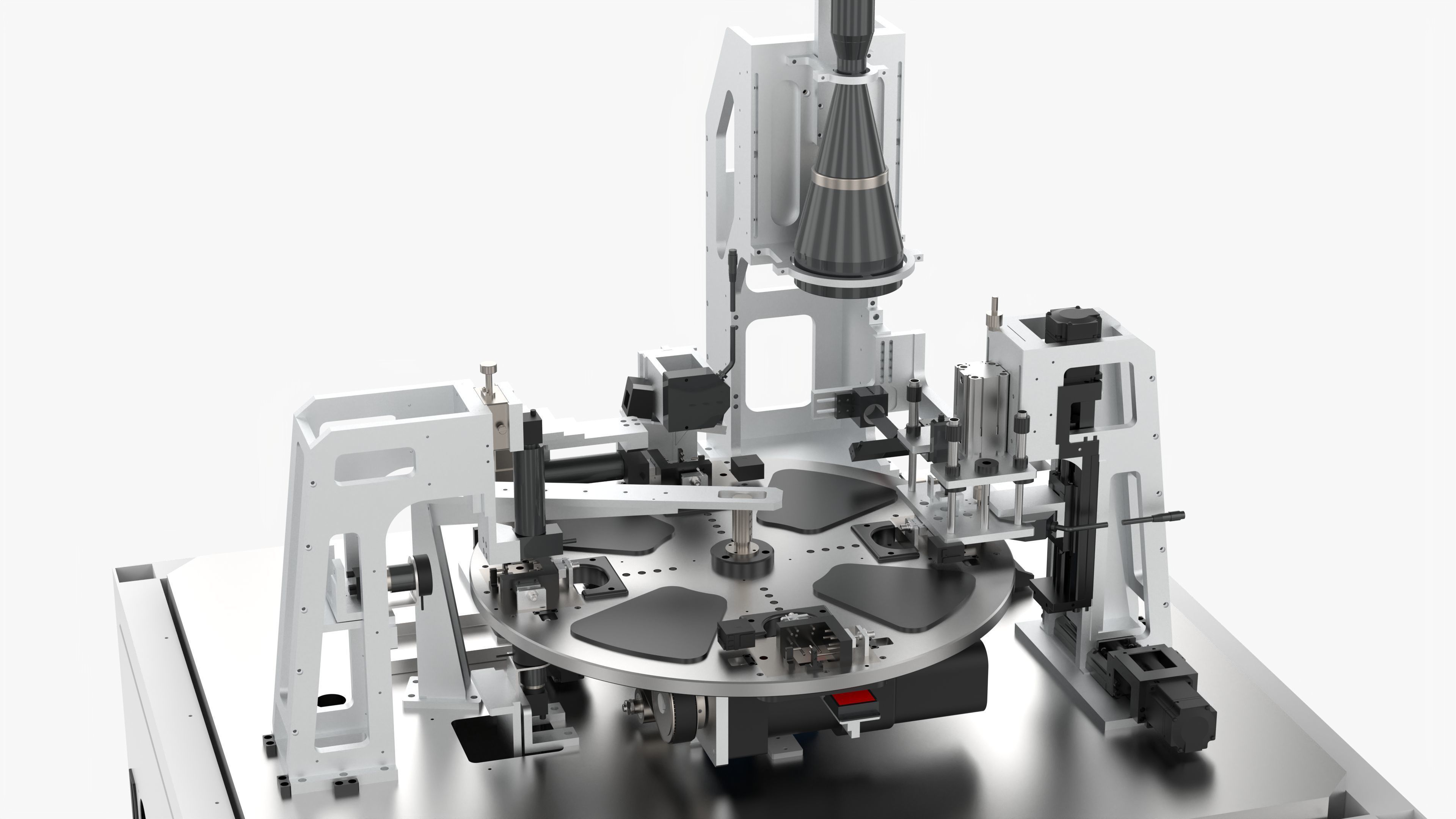 Automatic Battery Flatness Contour Size Inspection Machine 3D model ...