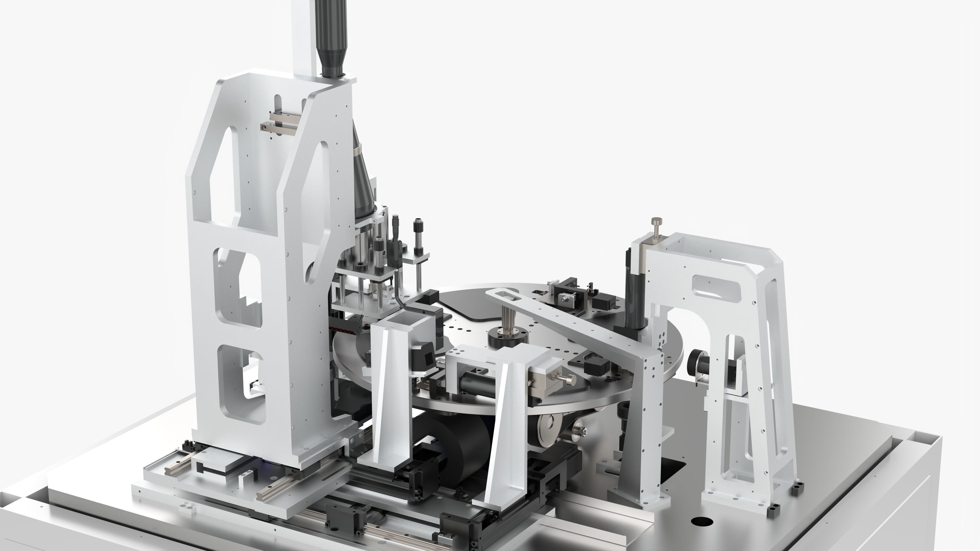 Automatic Battery Flatness Contour Size Inspection Machine 3D model ...