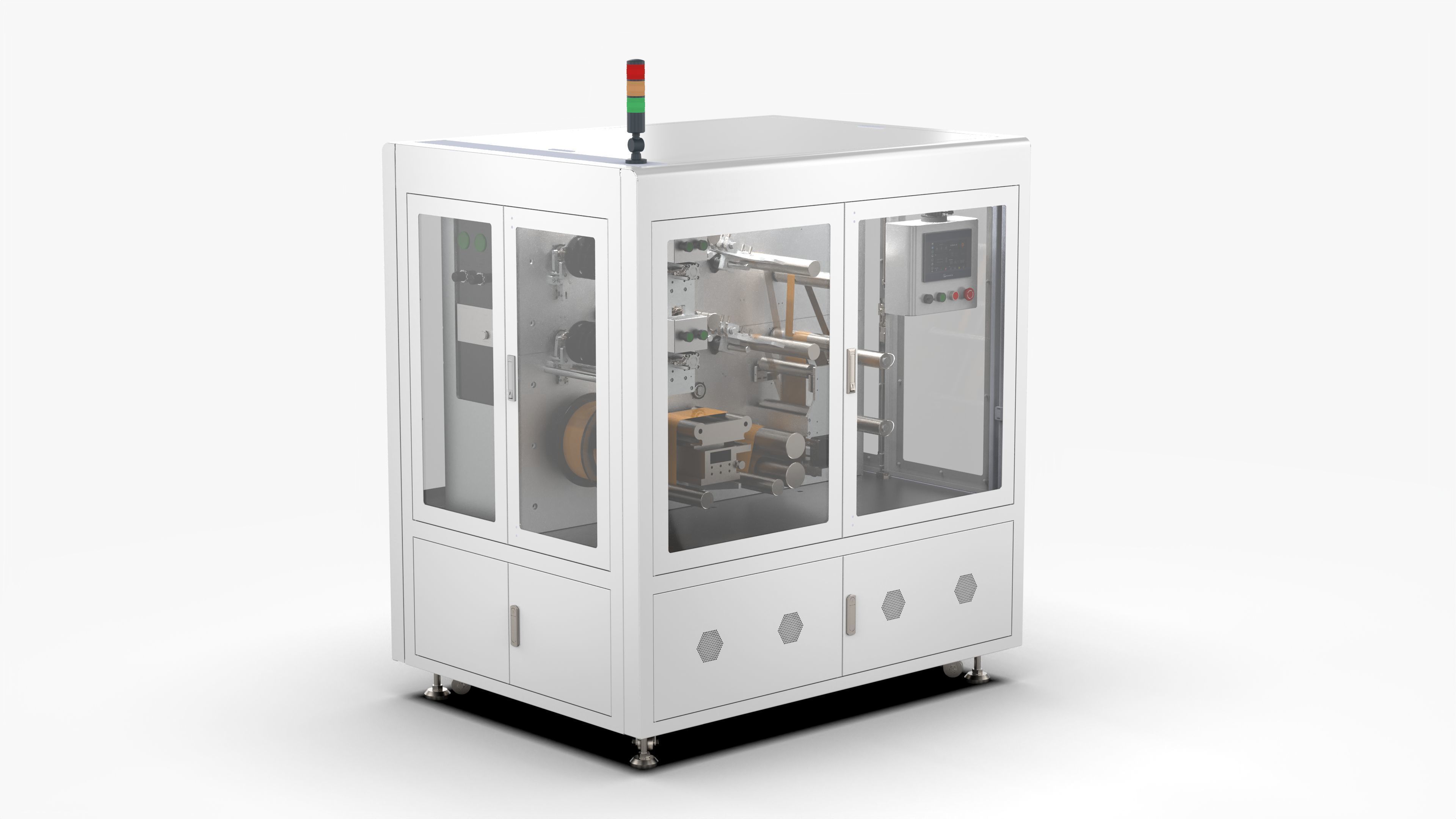 ACF Anisotropic Conductive Film Slitting Machine 3D model | CGTrader