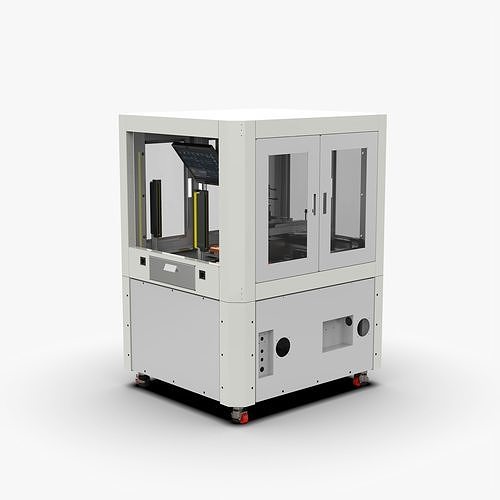 Modular Notebook Case Assembly Locking Machine 3D model | CGTrader