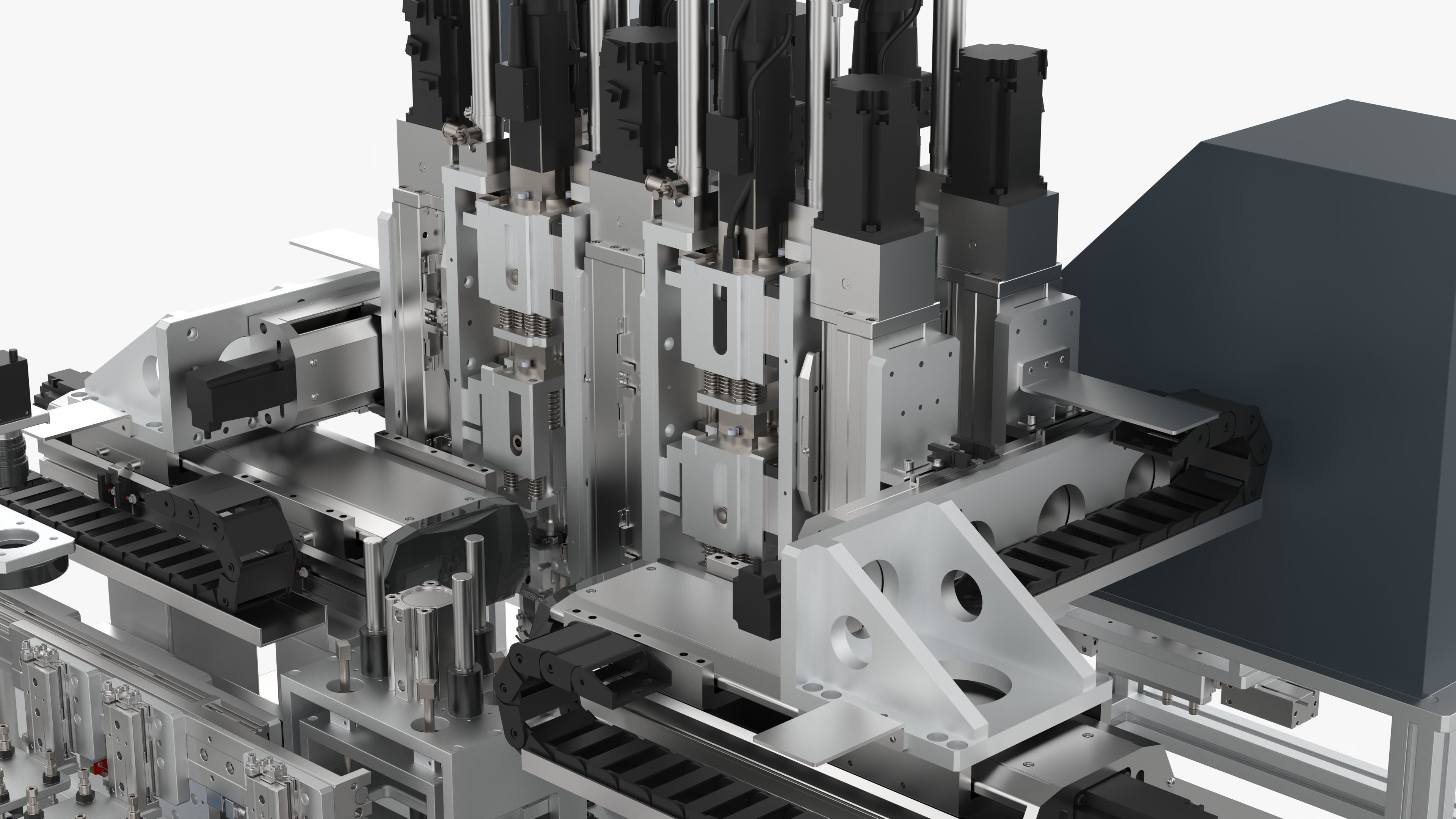 Multi-axis Automatic Locking Screw Machine 3D model | CGTrader