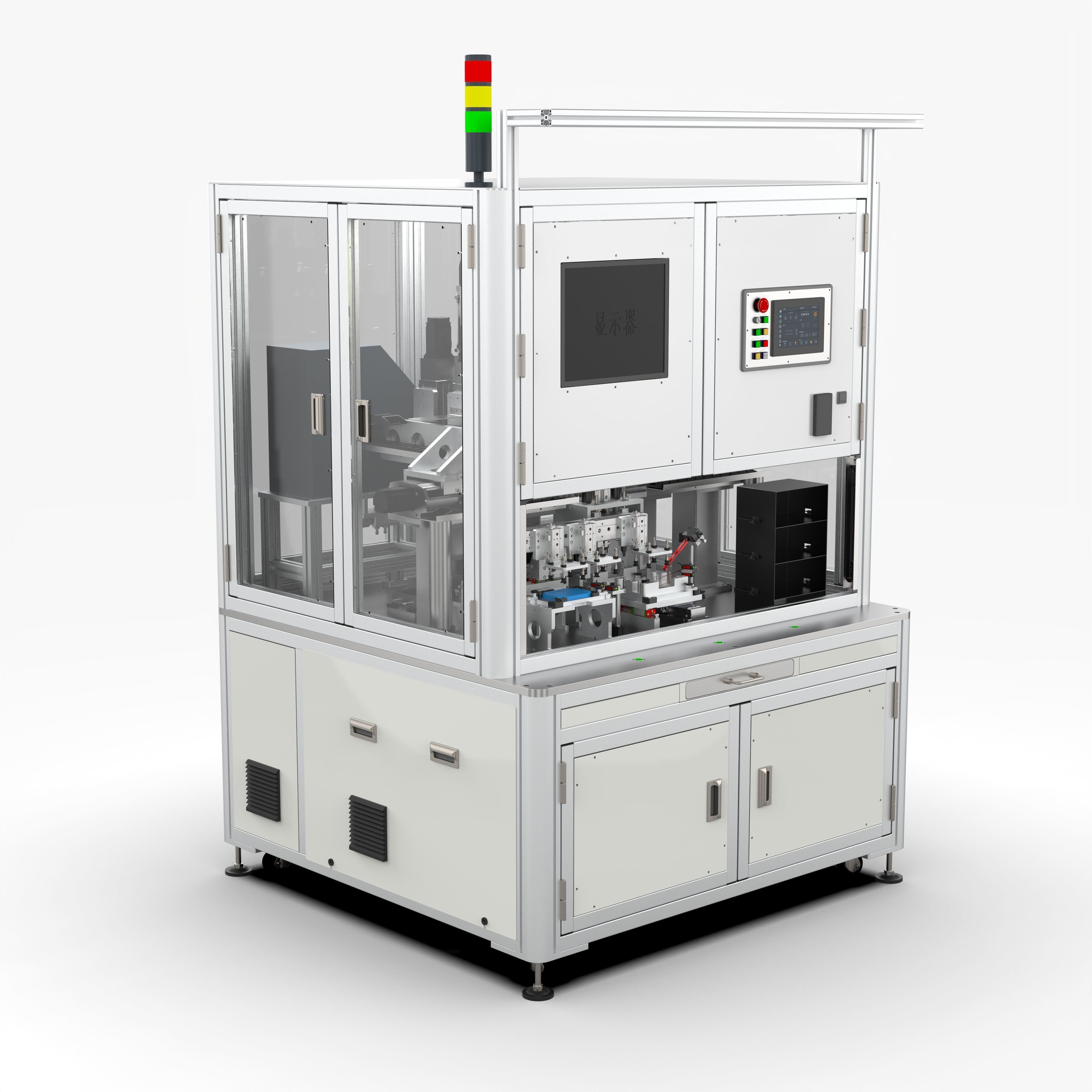 Multi-axis Automatic Locking Screw Machine 3D model | CGTrader