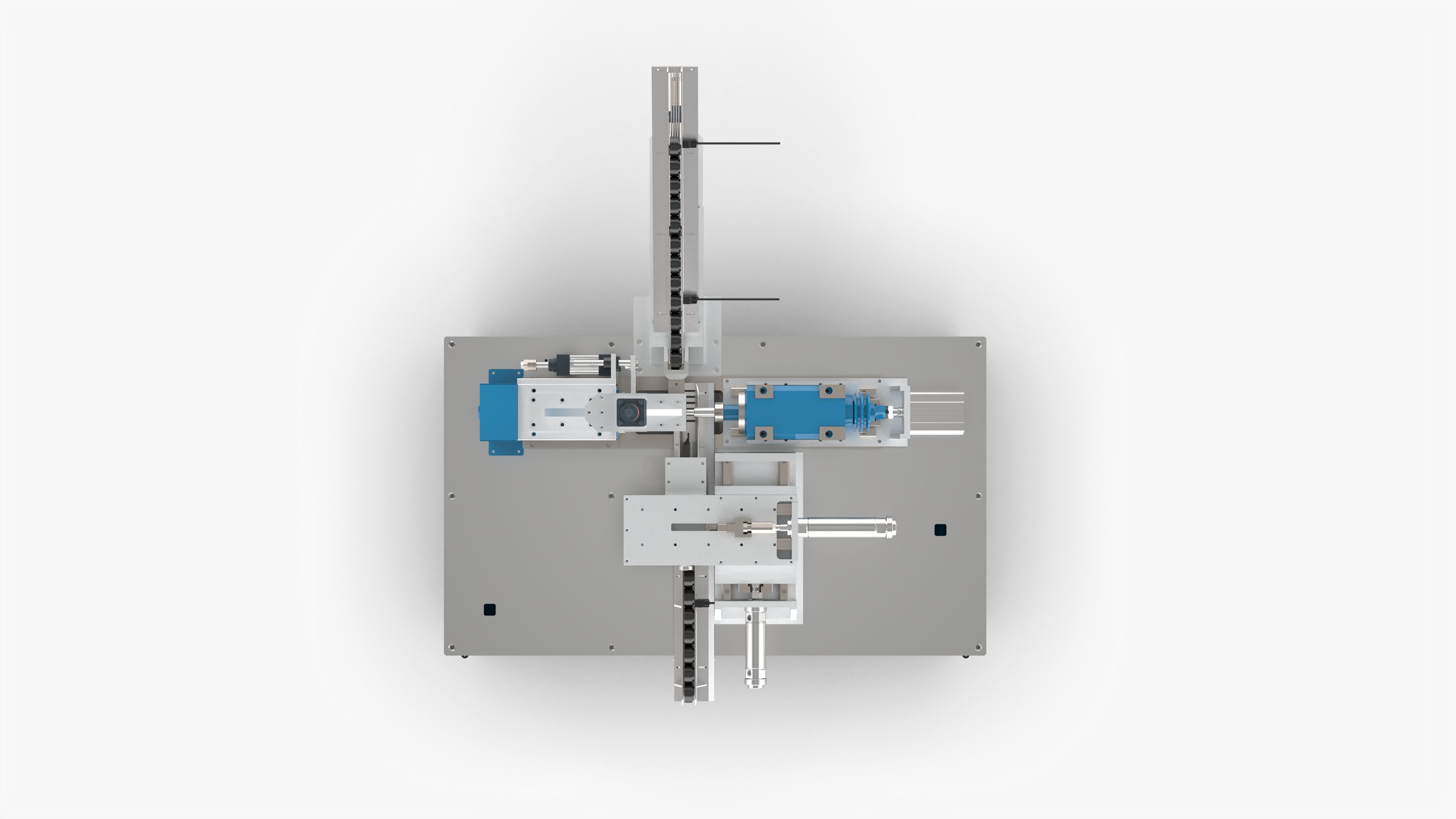 Automatic Horizontal Chamfering Rough Turning Machine 3D model | CGTrader