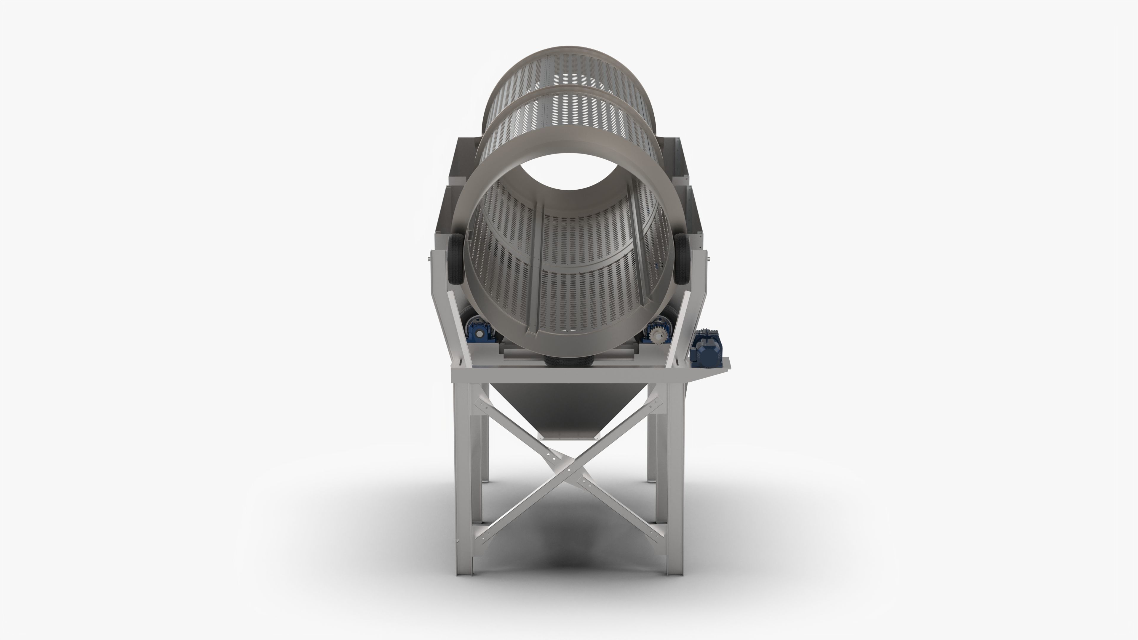 Drum Rotary Screen 3D model | CGTrader