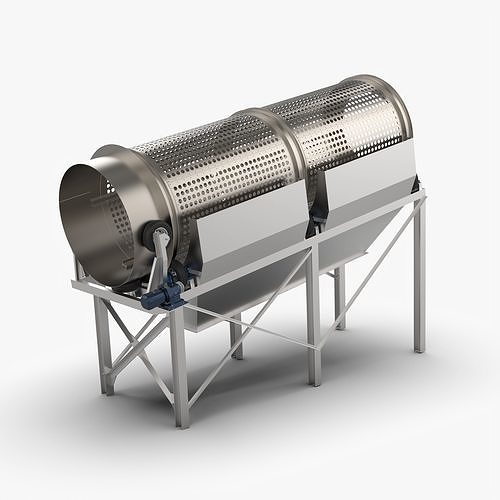 Drum Rotary Screen 3D model | CGTrader