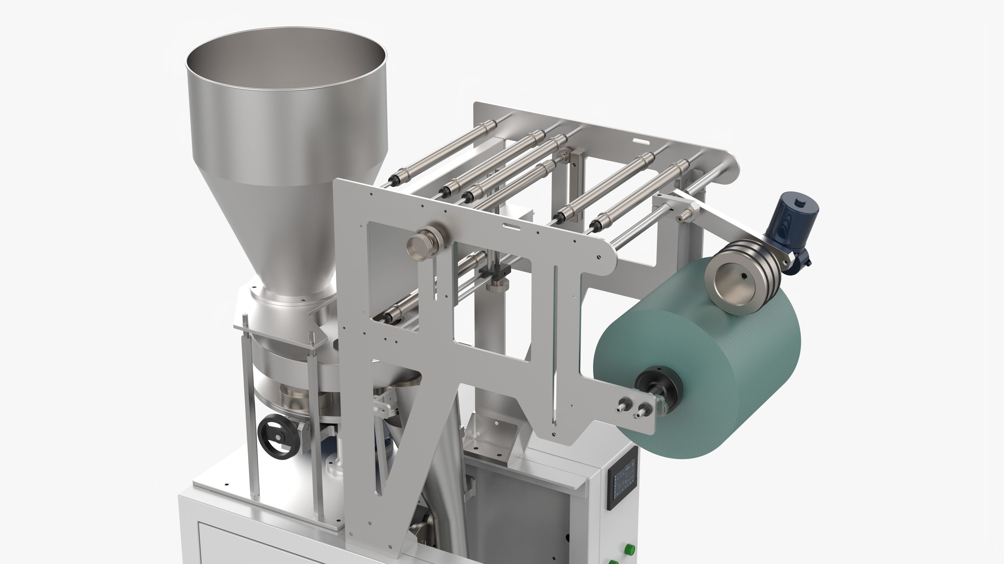 Vertical Packaging Machine 3D model | CGTrader