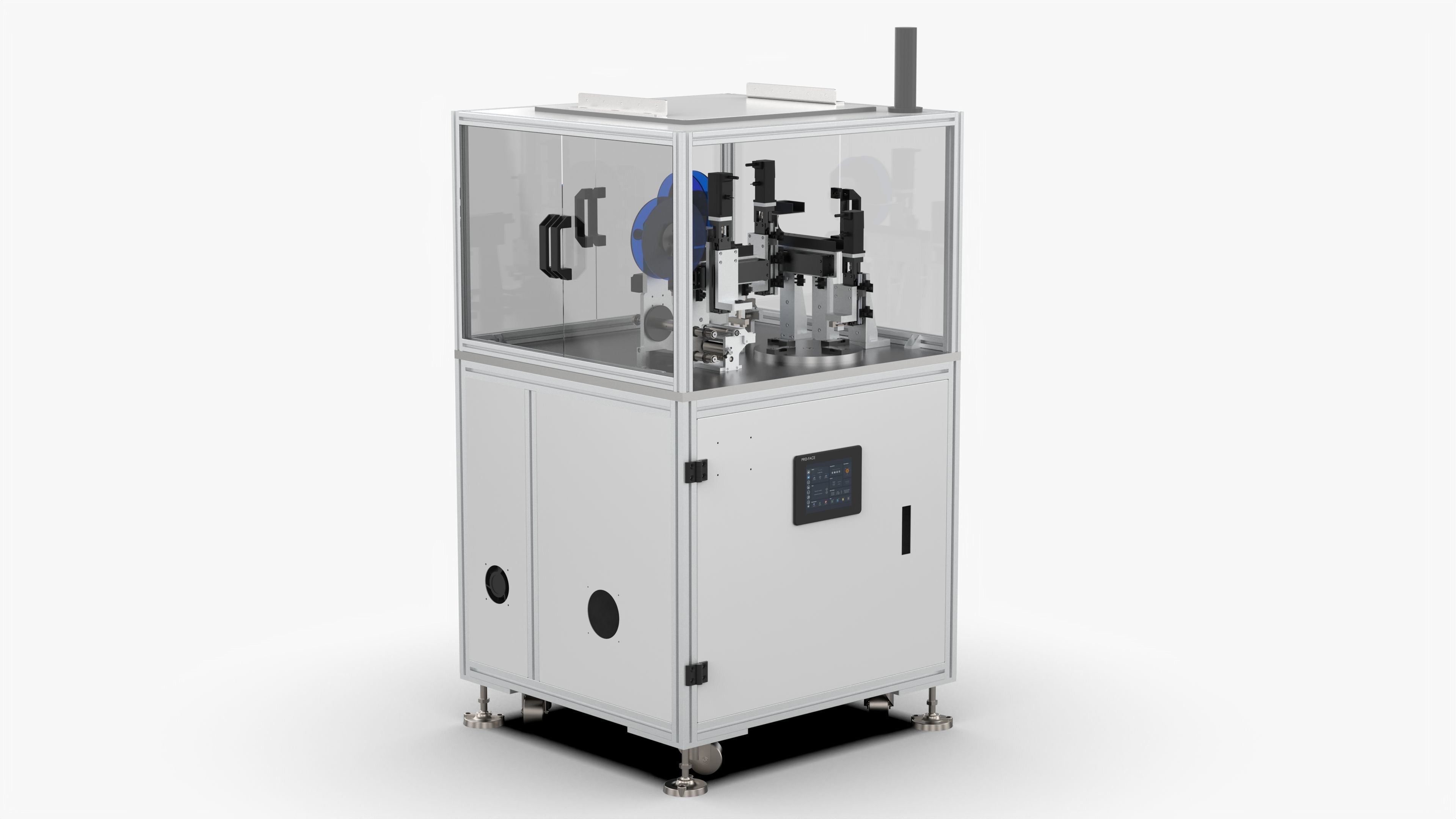 Automatic Label Laminating Machine 3D model | CGTrader