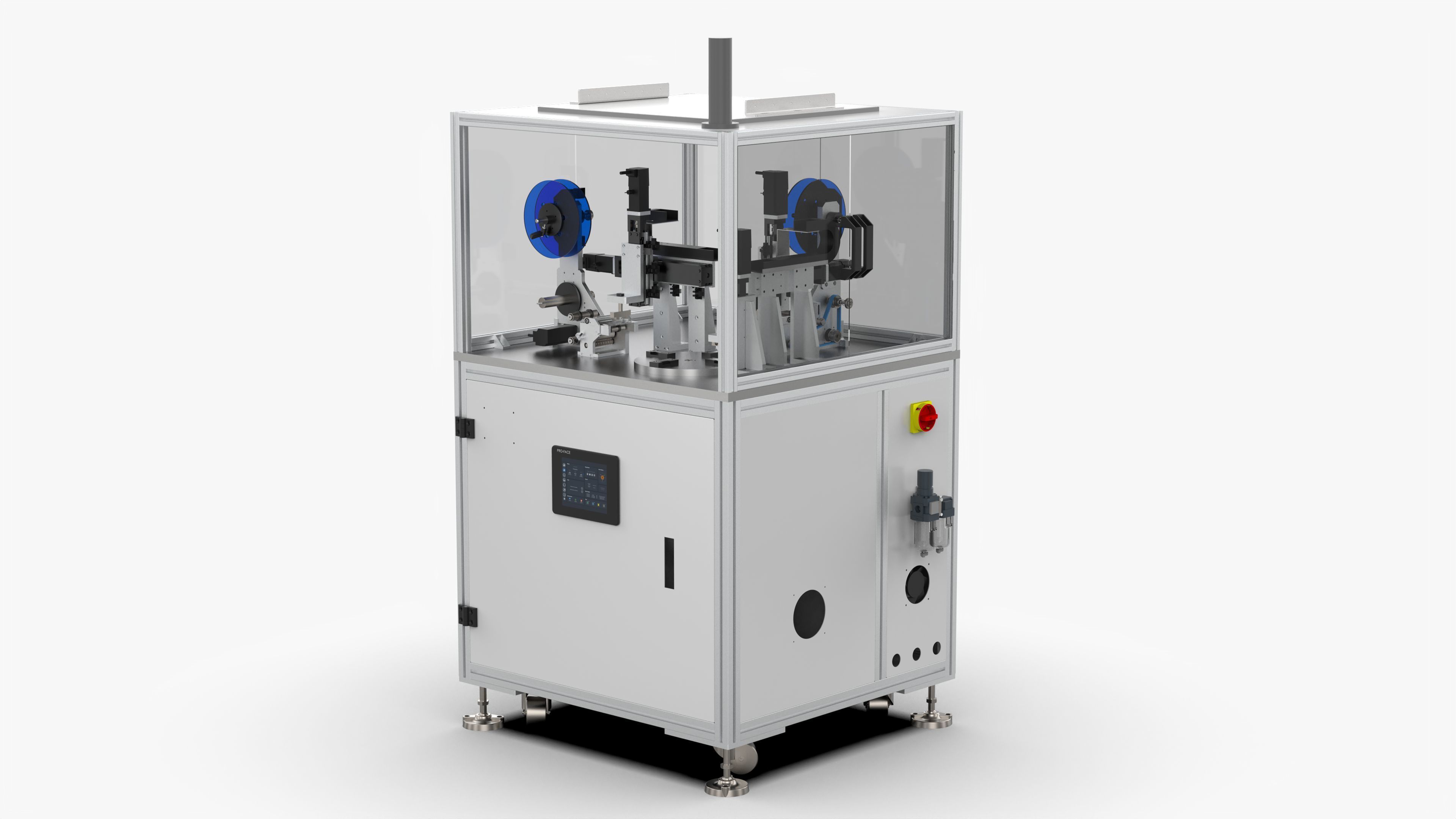 Automatic Label Laminating Machine 3D model | CGTrader