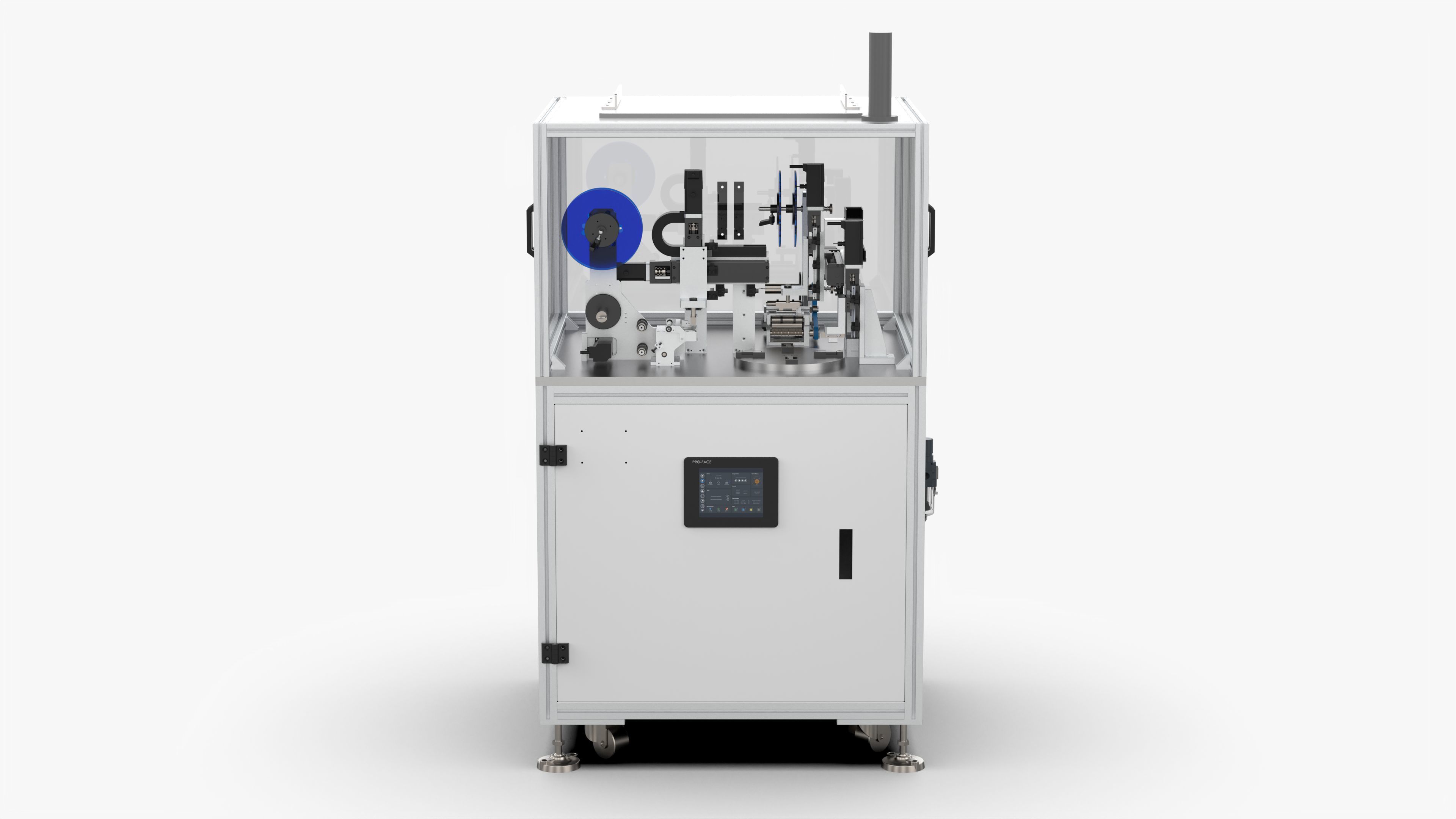 Automatic Label Laminating Machine 3D model | CGTrader