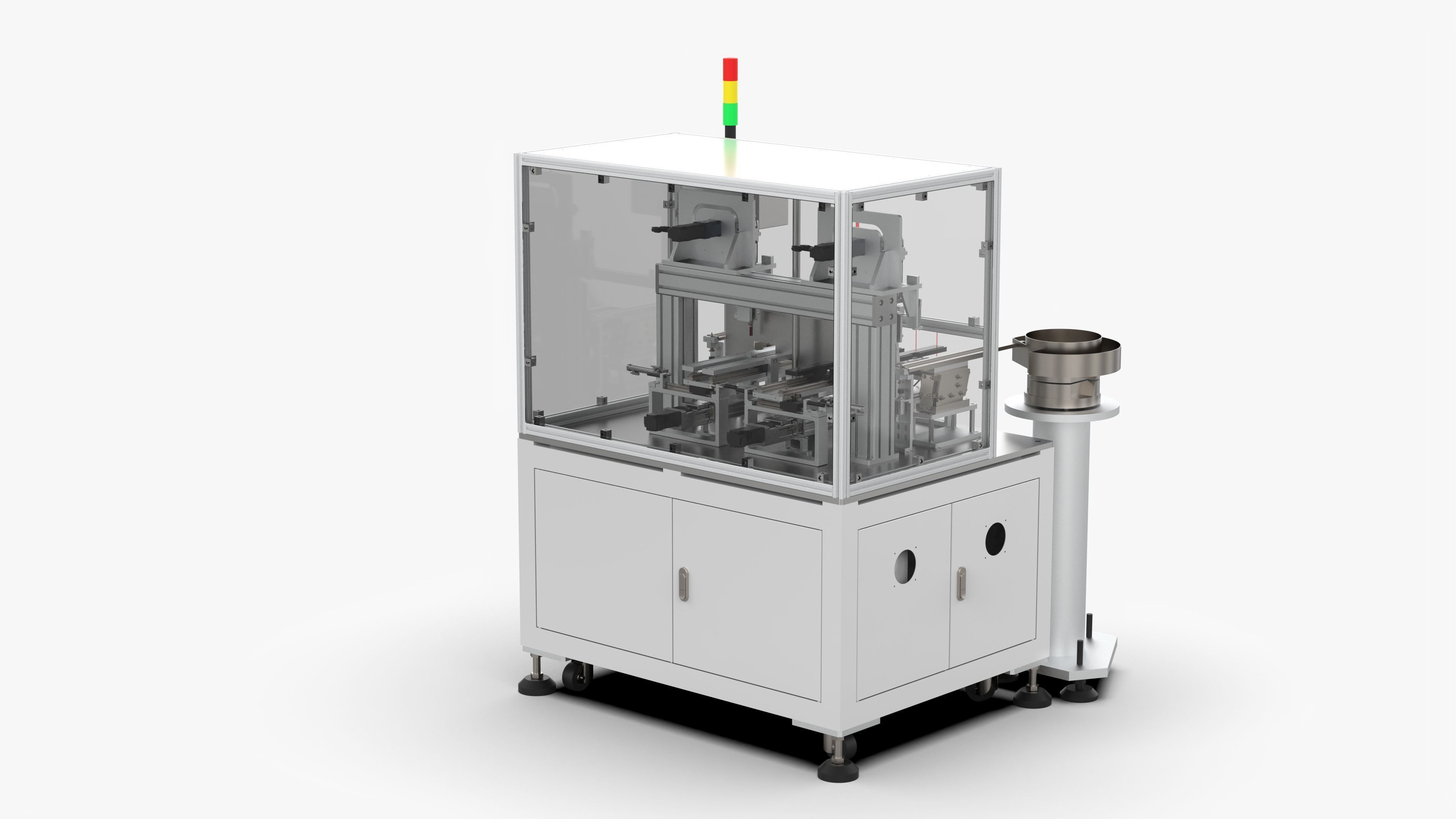 Automatic Plug-in Induction Vibration Feeding Soldering Machine 3D ...