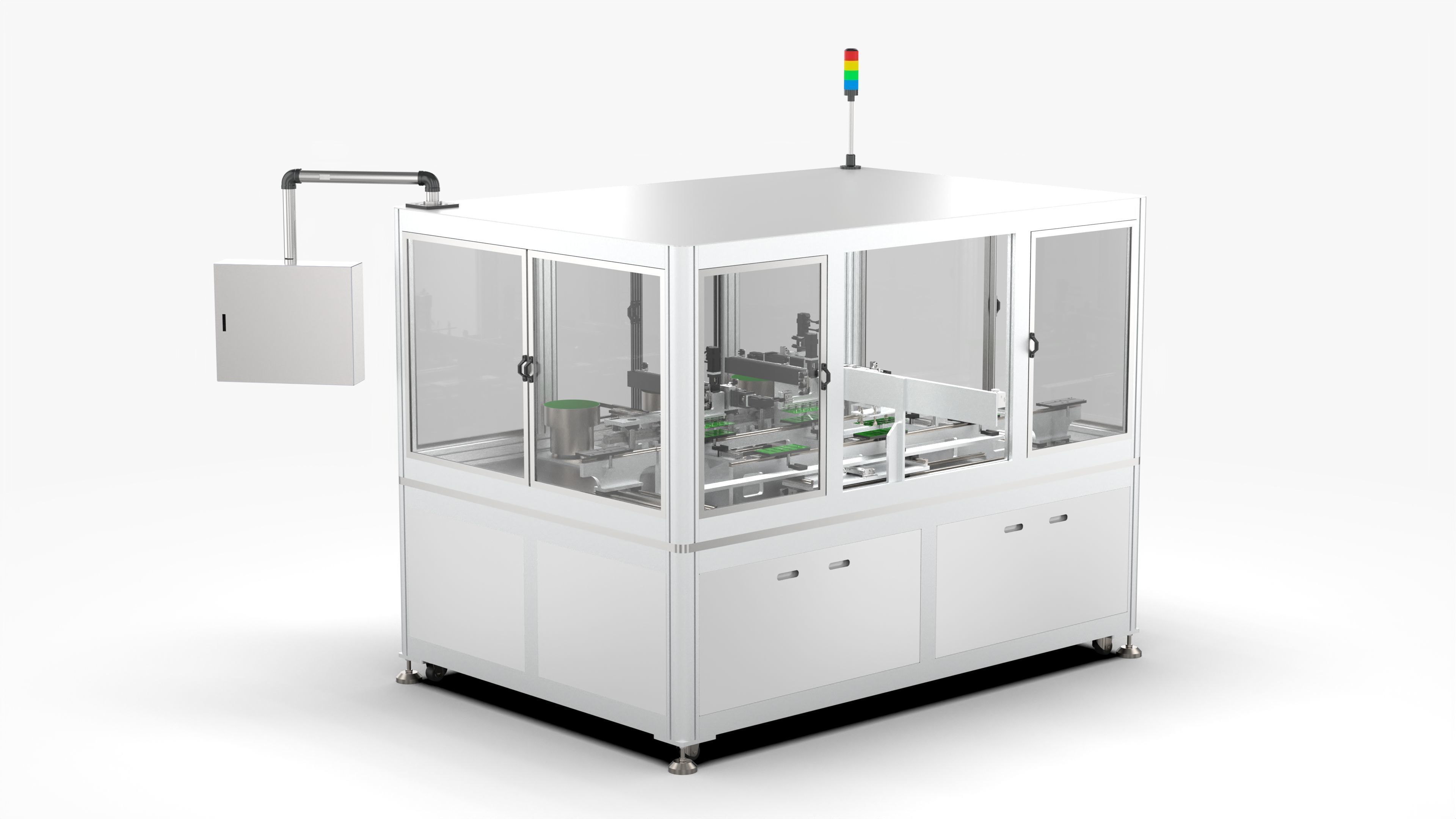 Automatic PCB Assembly Machine 3D model | CGTrader