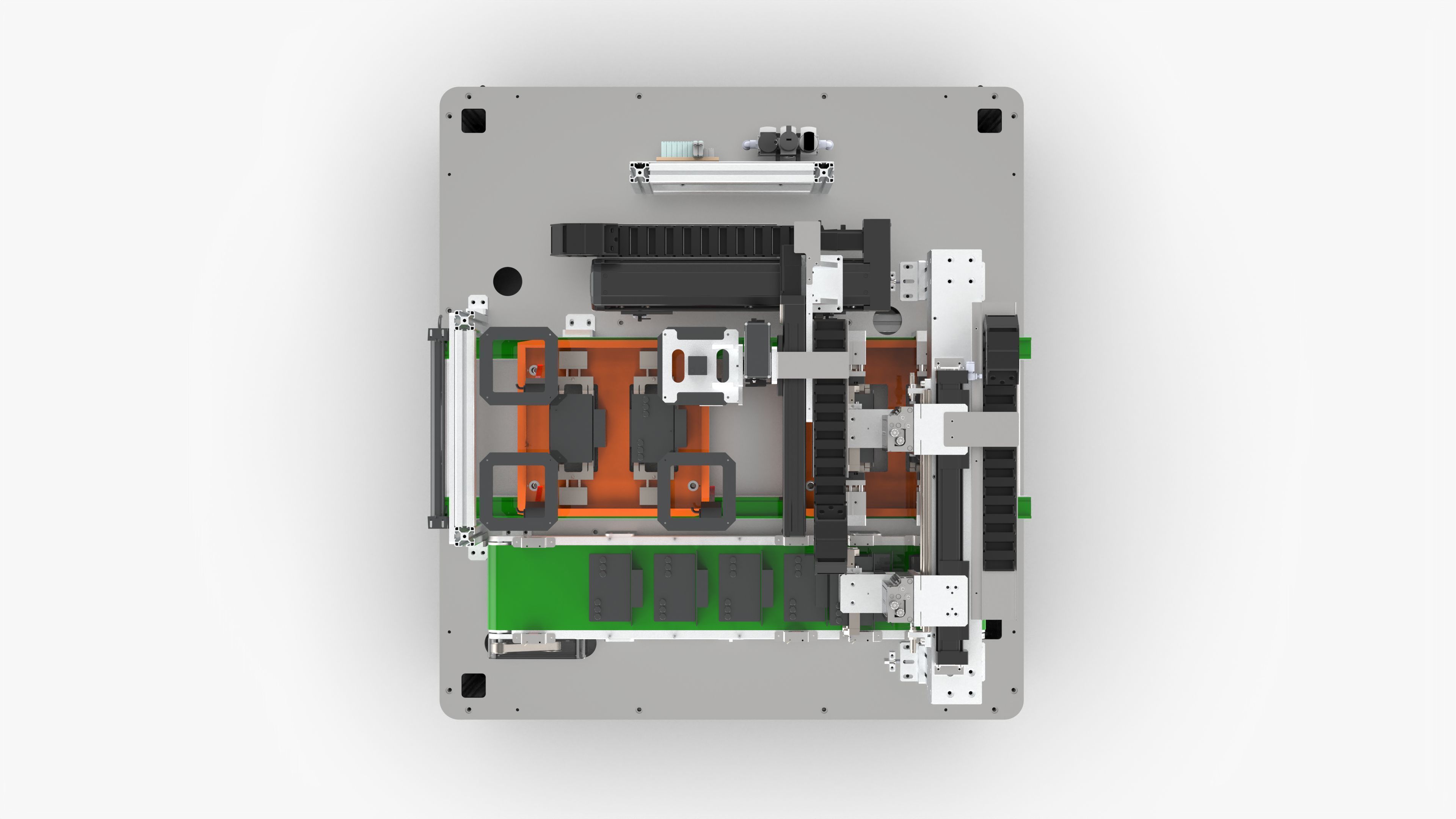 Automatic Glue Detection Stringing Machine 3D model | CGTrader