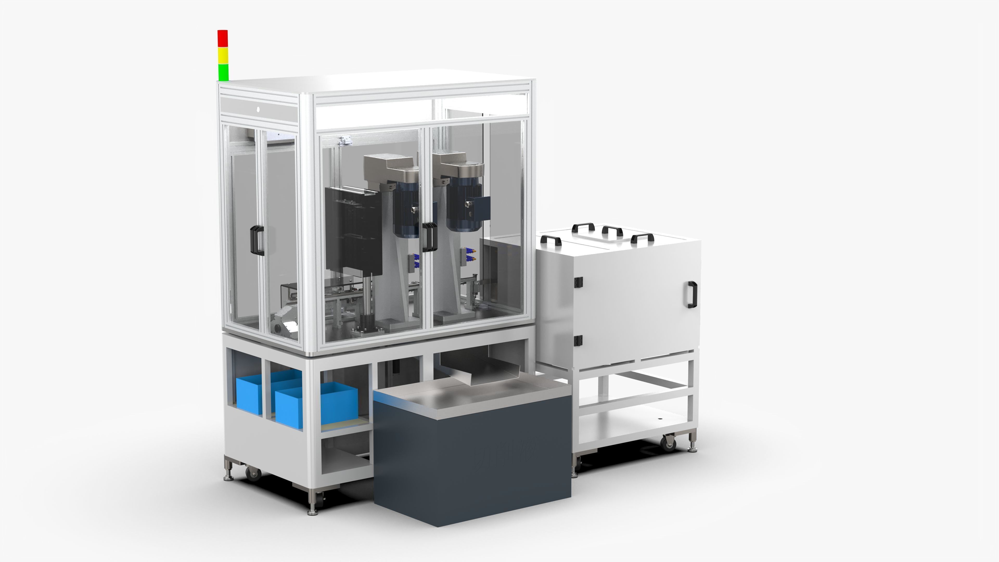 Fully Automatic Drilling and Tapping Machine 3D model | CGTrader