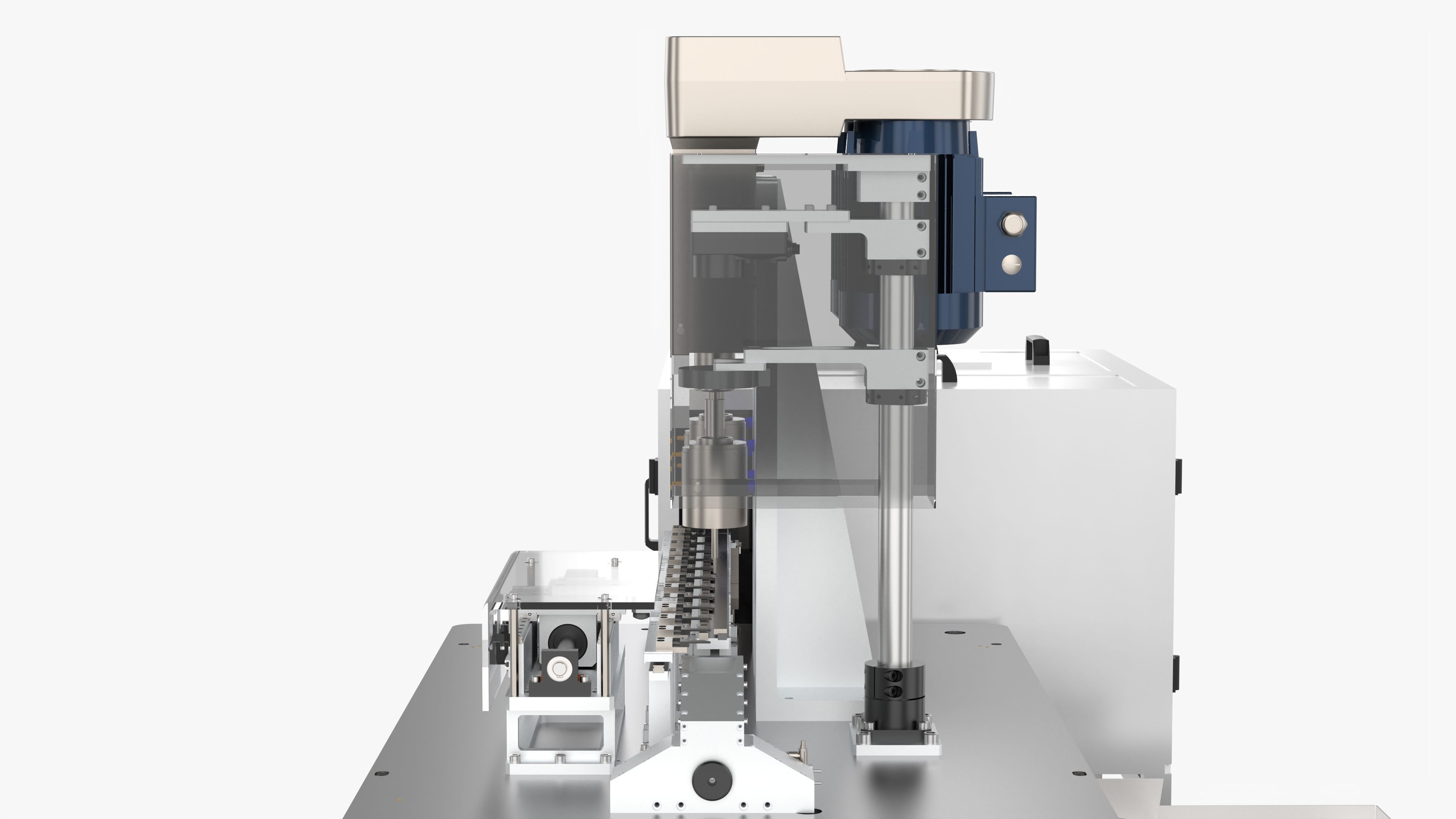 Fully Automatic Drilling and Tapping Machine 3D model | CGTrader