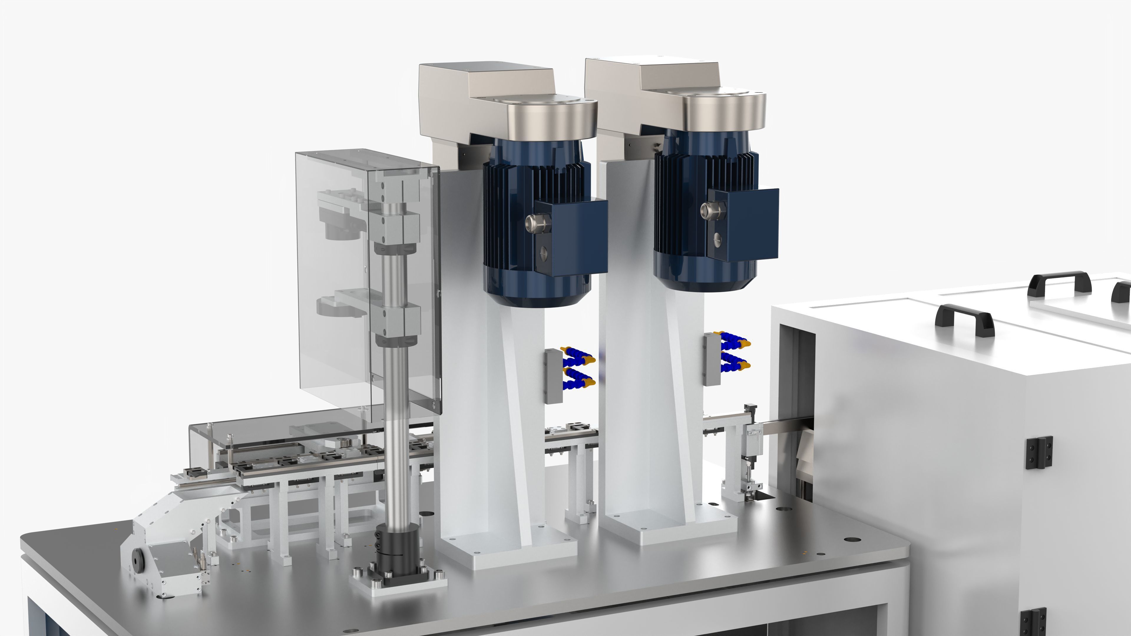 Fully Automatic Drilling And Tapping Machine 3d Model Cgtrader
