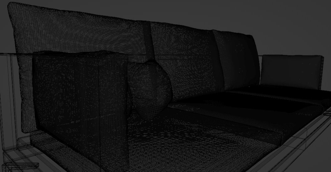4K COUCH MODELING 3D model | CGTrader
