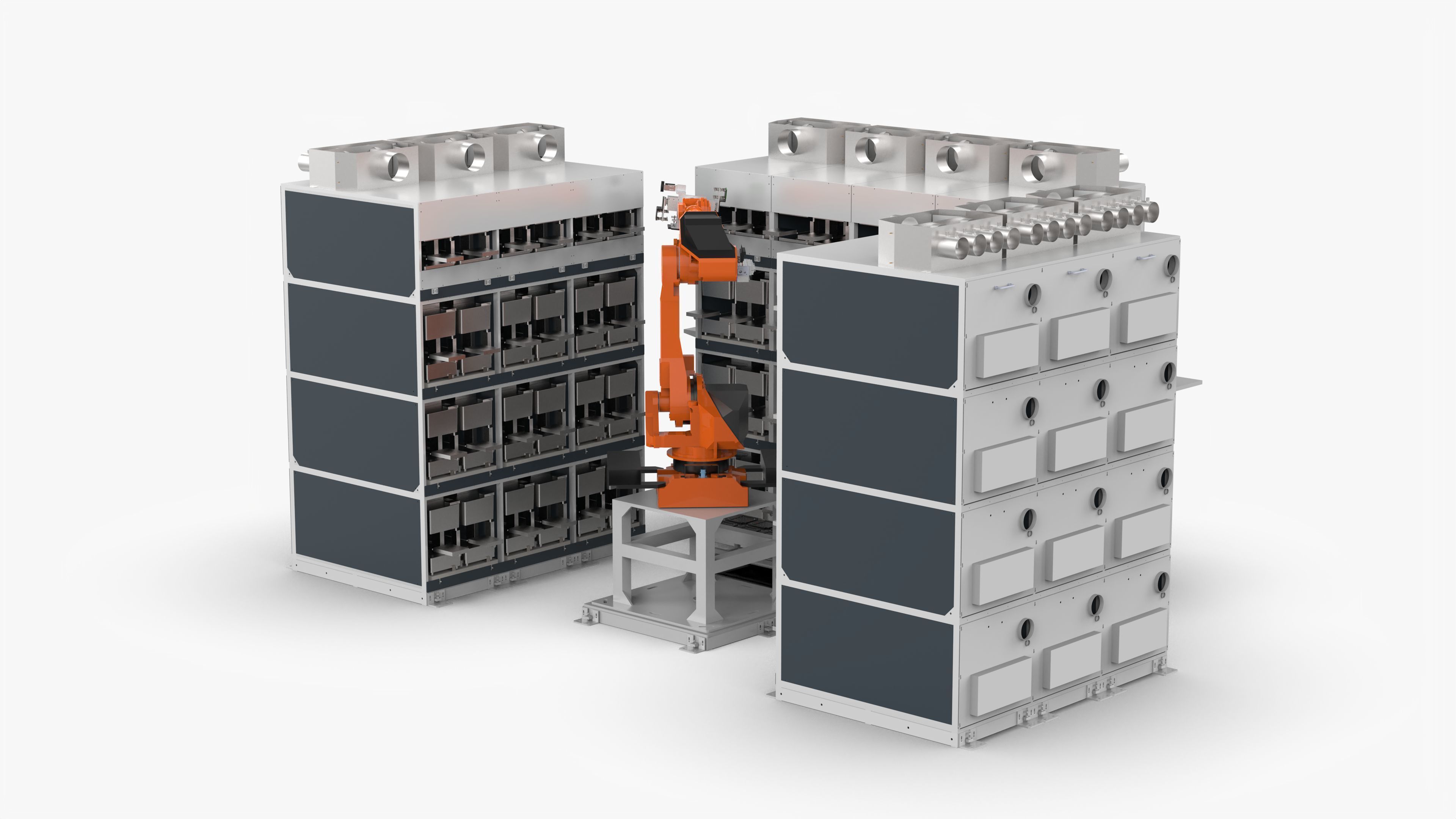 Automatic Main Board Testing Machine 3D model | CGTrader