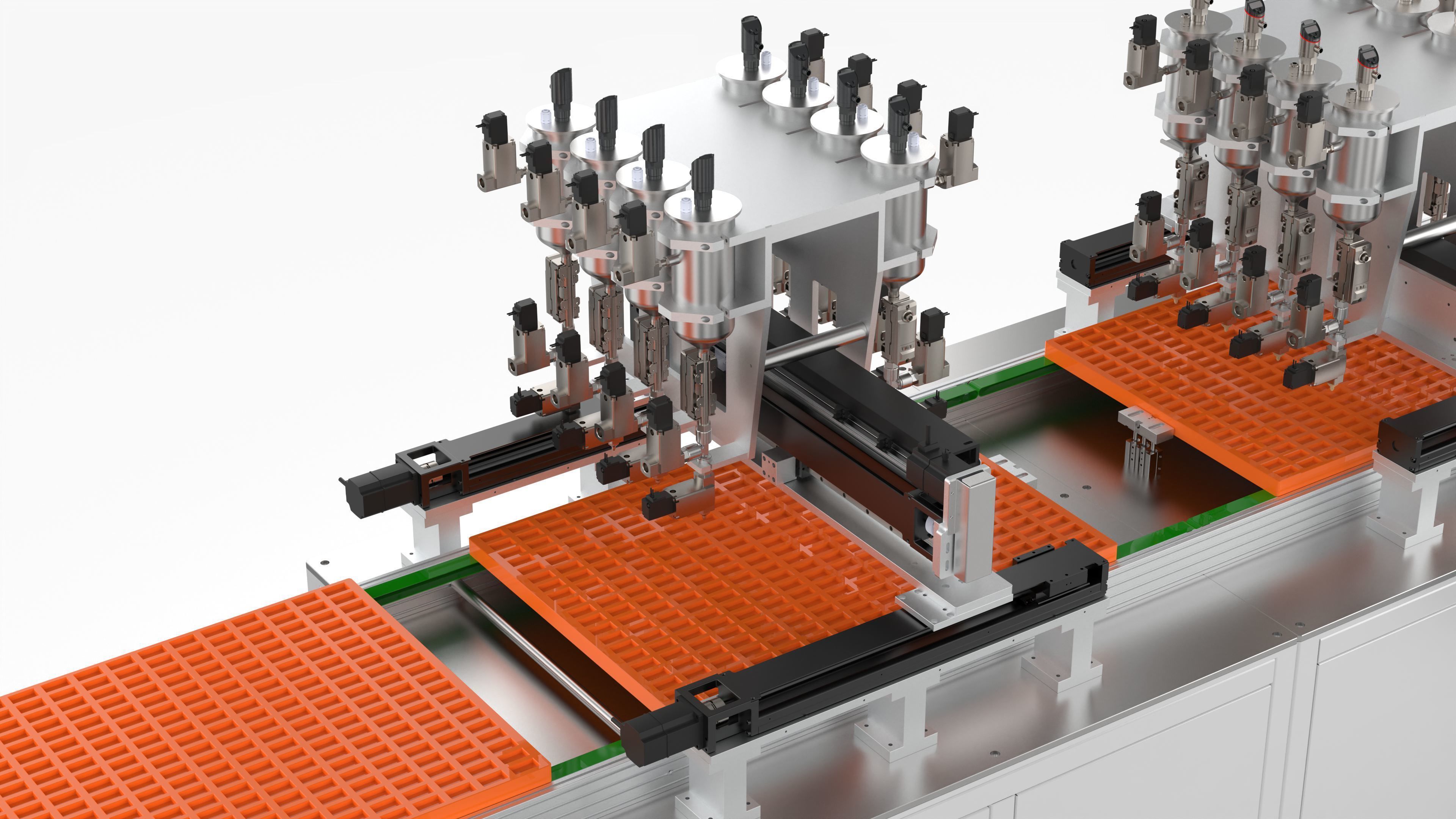 Automatic Double Station Pouring Machine 3D model | CGTrader