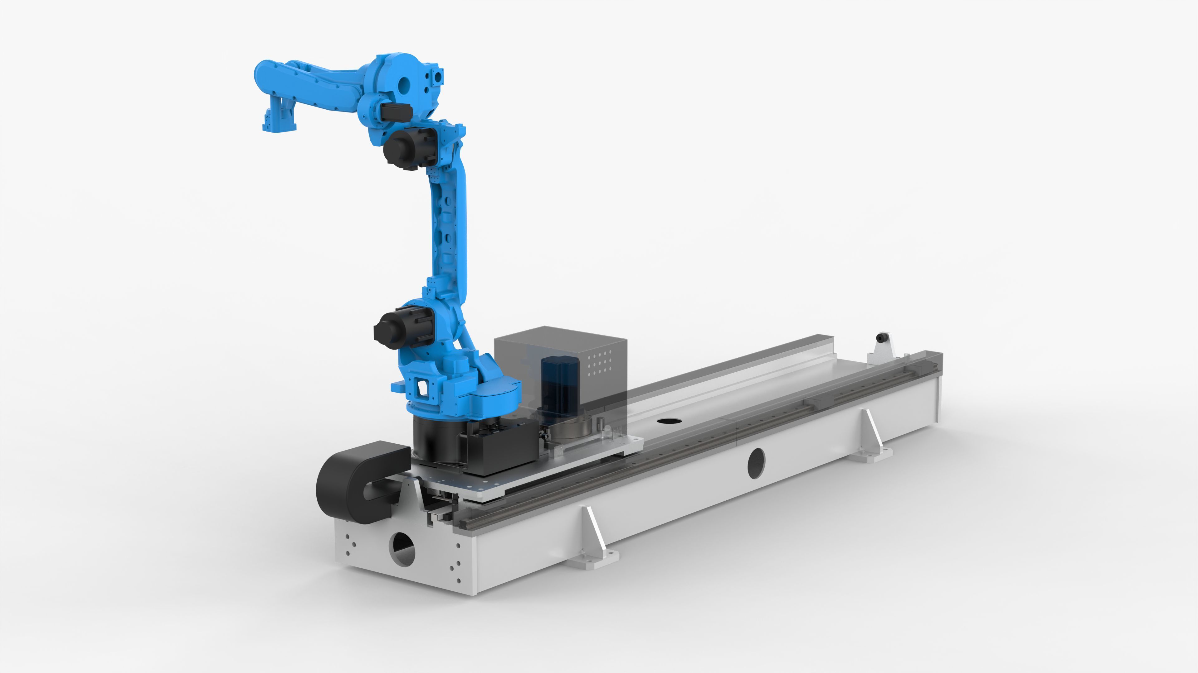 Ground Rail Joint Welding Robot 3D model | CGTrader