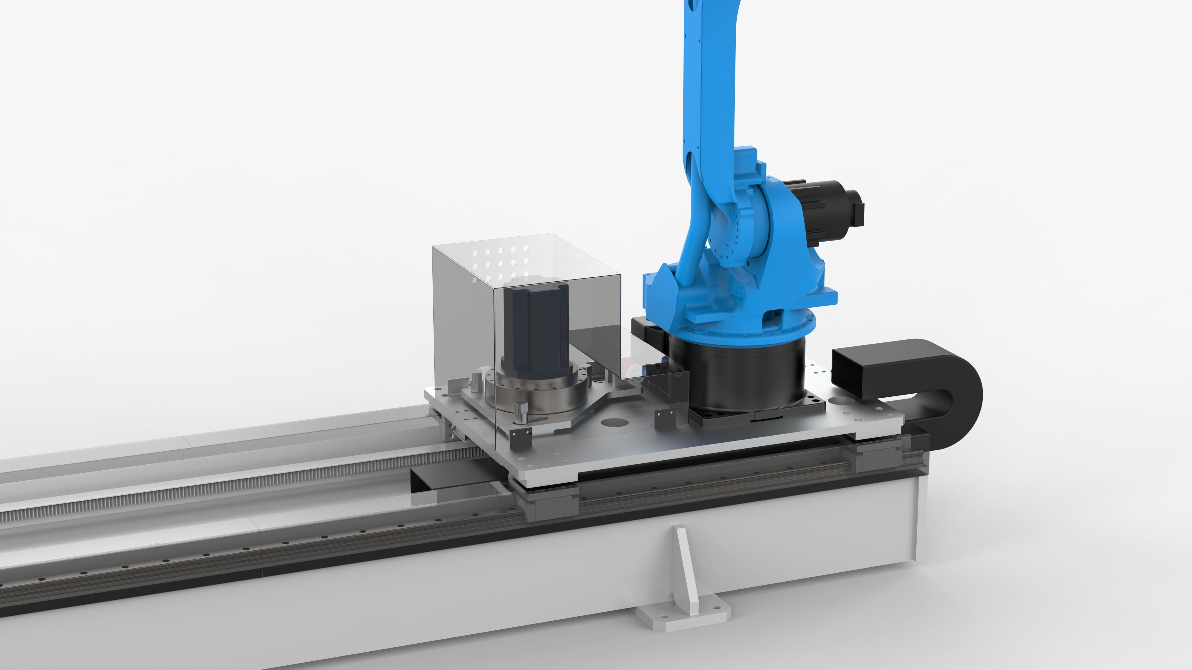 Ground Rail Joint Welding Robot 3D model | CGTrader