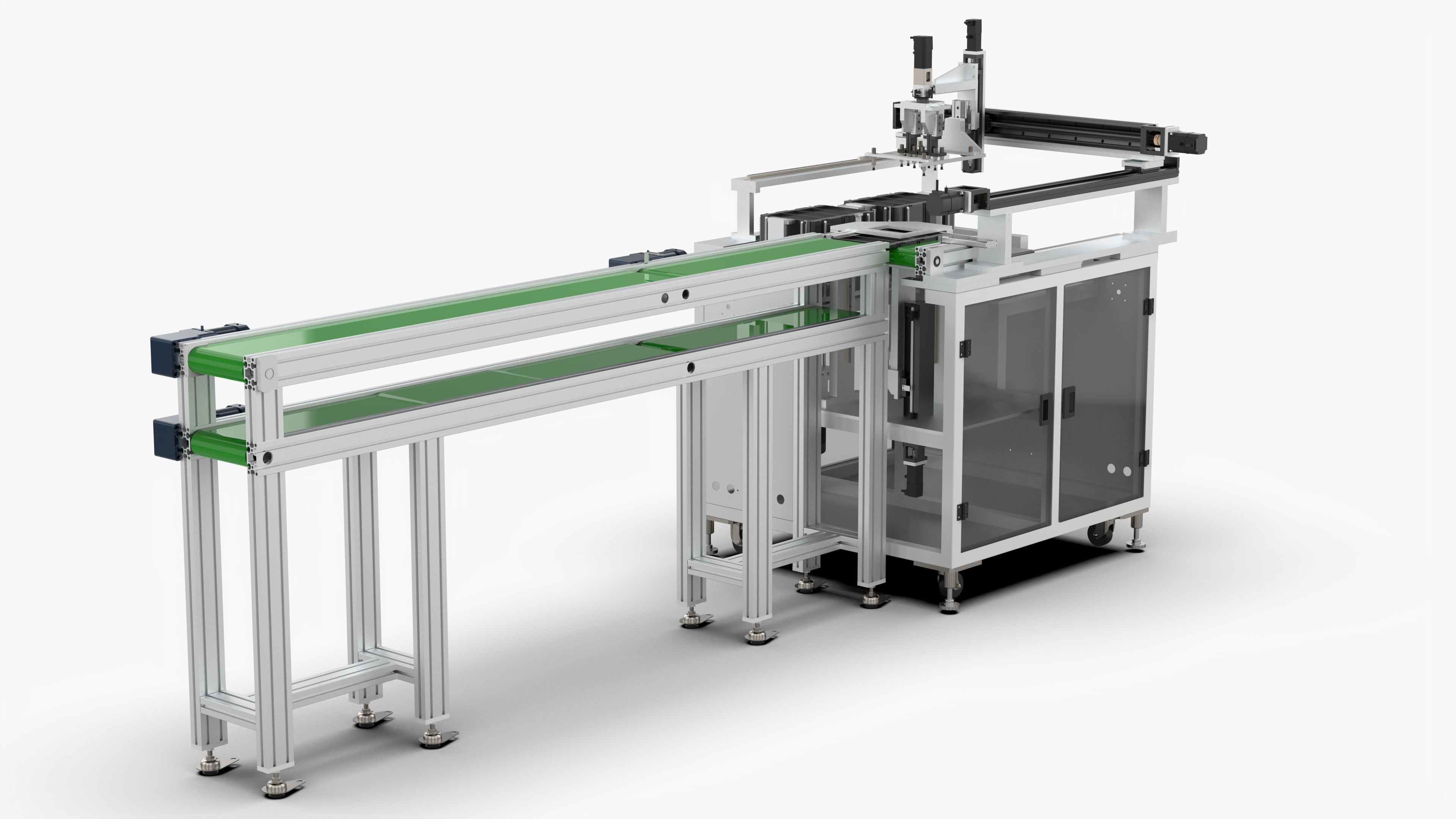 Automatic Plate Transfer Machine 3D model | CGTrader