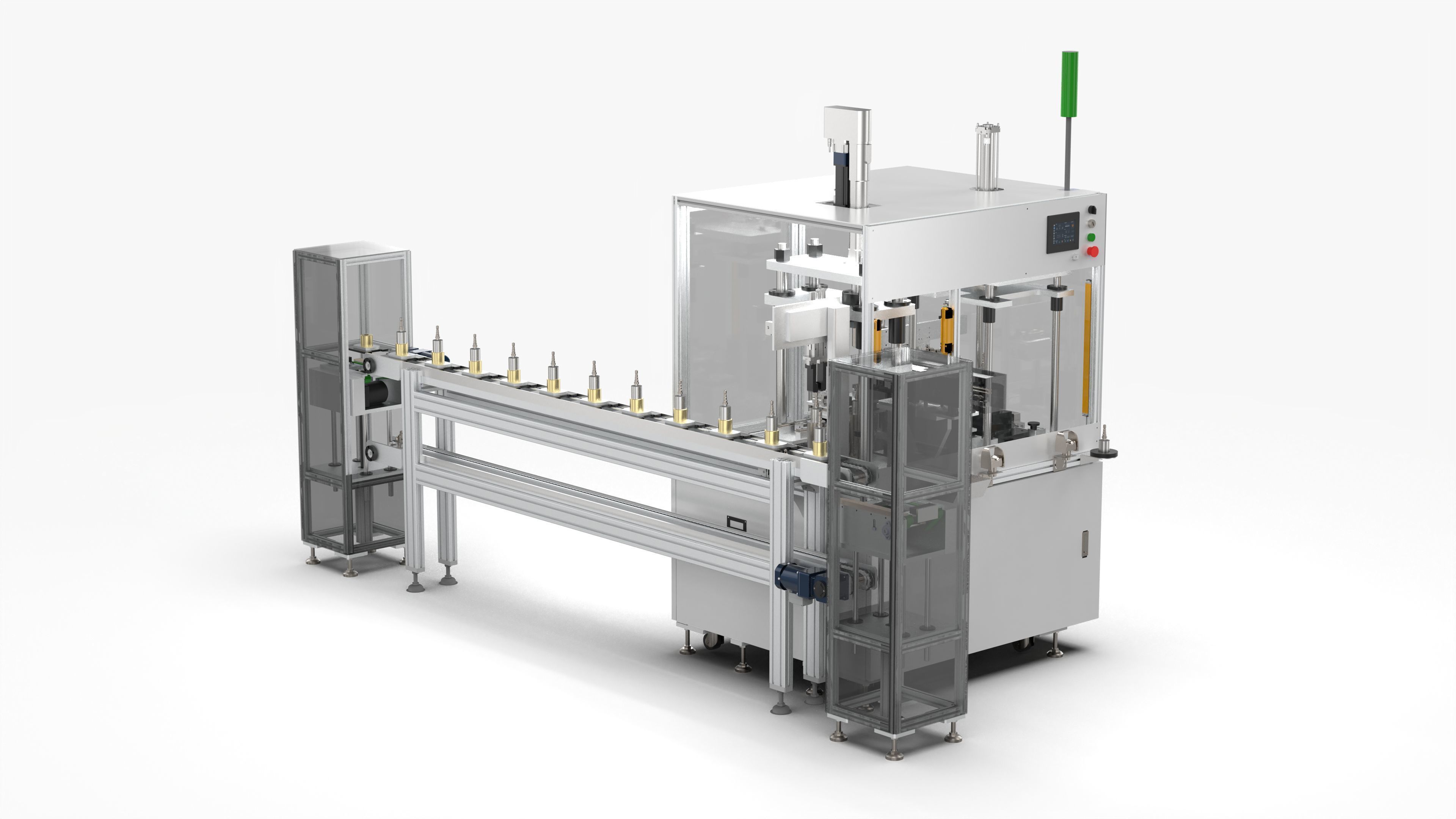 Automatic Valve Body Inlet Port Press Fitting Equipment 3D model | CGTrader