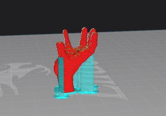 fingers hand of wednesday 3D model 3D printable | CGTrader