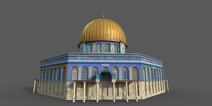 Dome Of The Rock Mosque 3D model | CGTrader