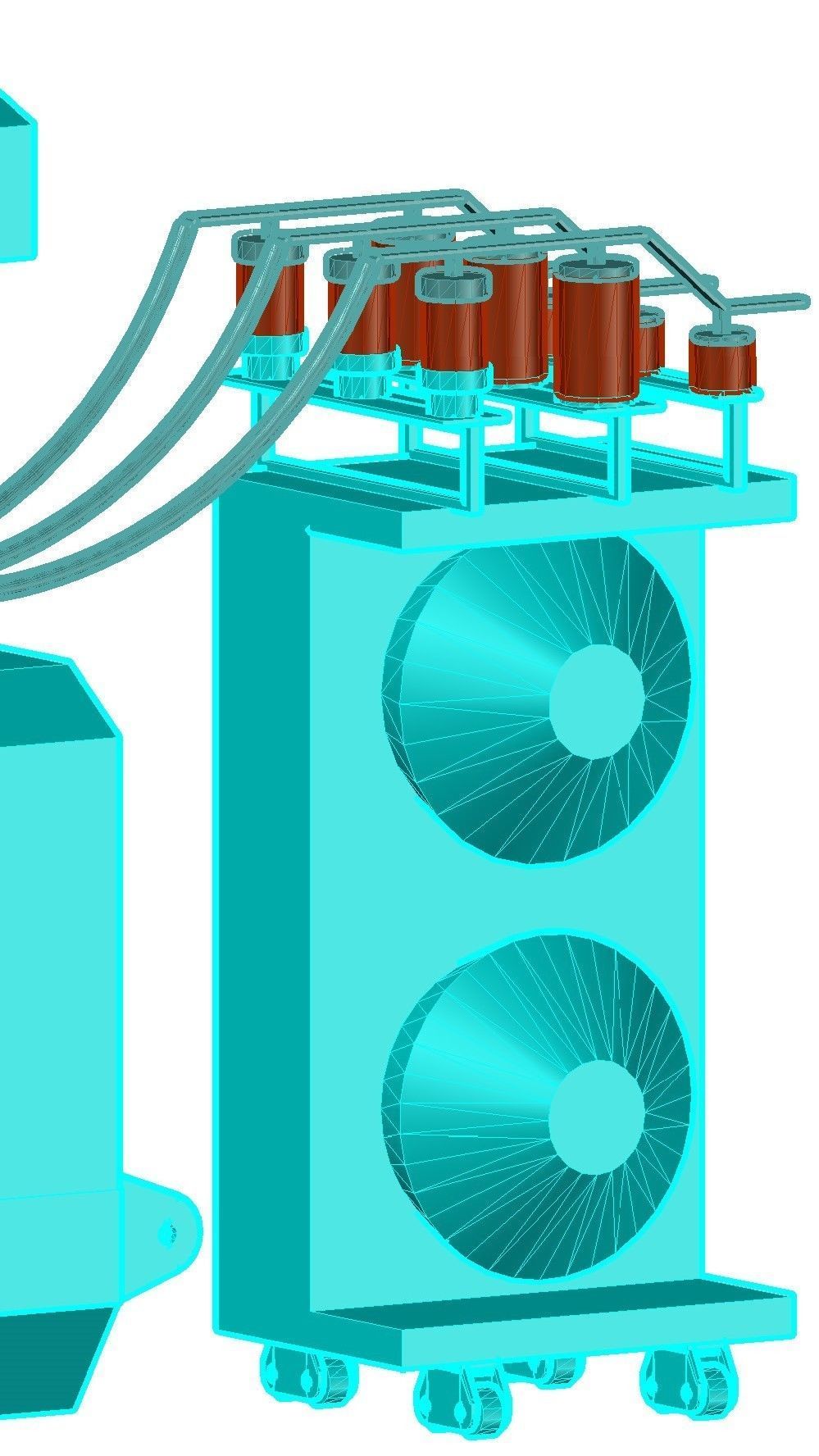 Power Transformer 3D model 3D printable | CGTrader
