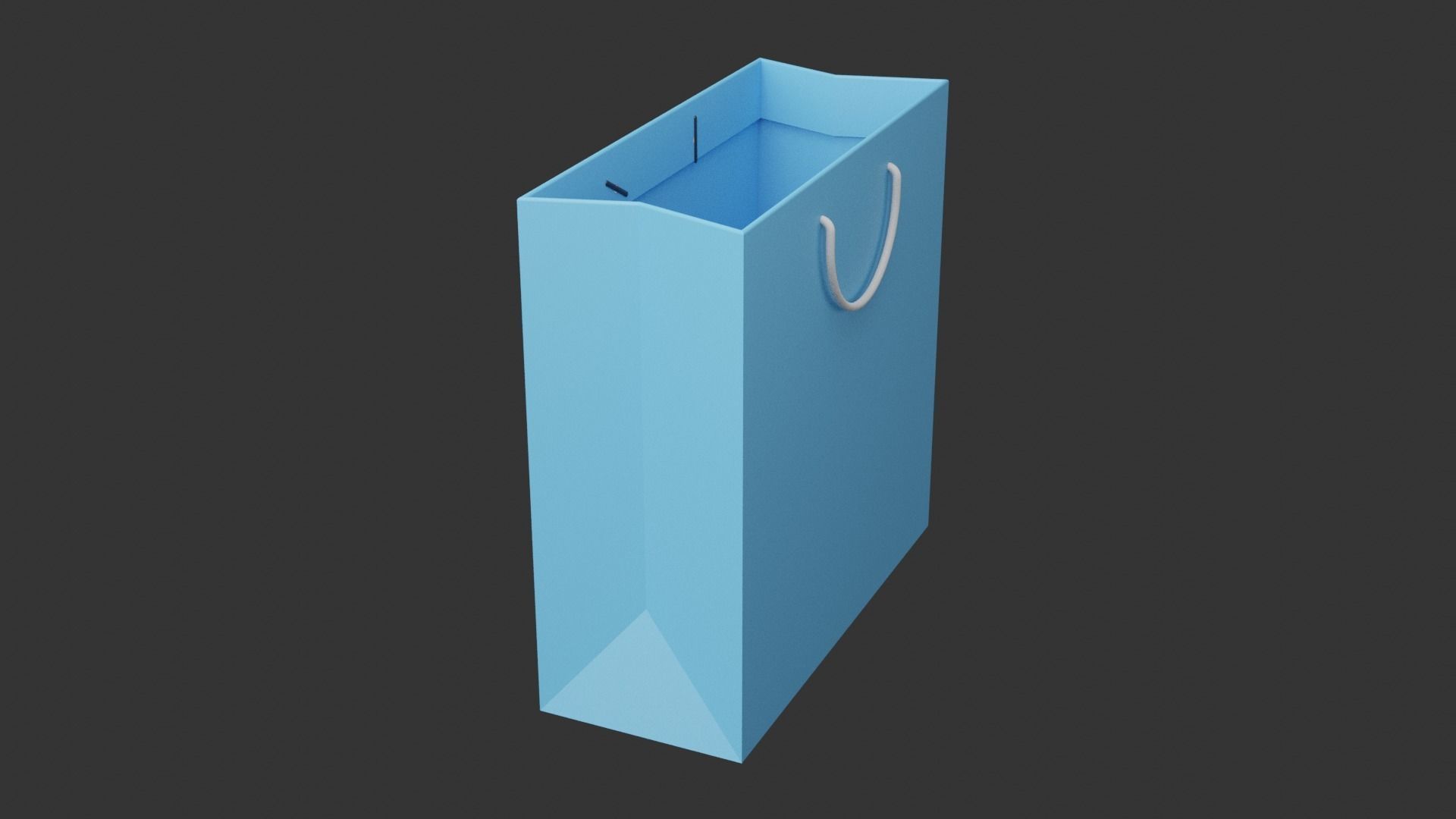 3D model Blue Bag VR / AR / low-poly | CGTrader