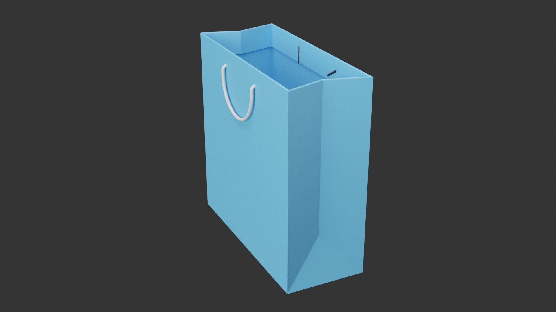 3D model Blue Bag VR / AR / low-poly | CGTrader
