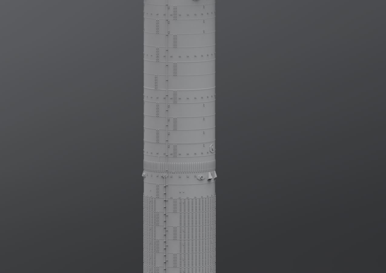 Starship and Superheavy Booster Scale model 3D model 3D printable | CGTrader