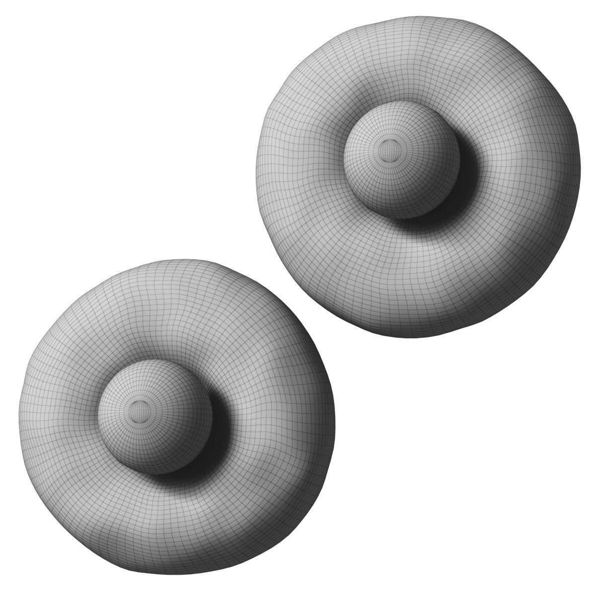 Eny - Blob sconce 3D model | CGTrader