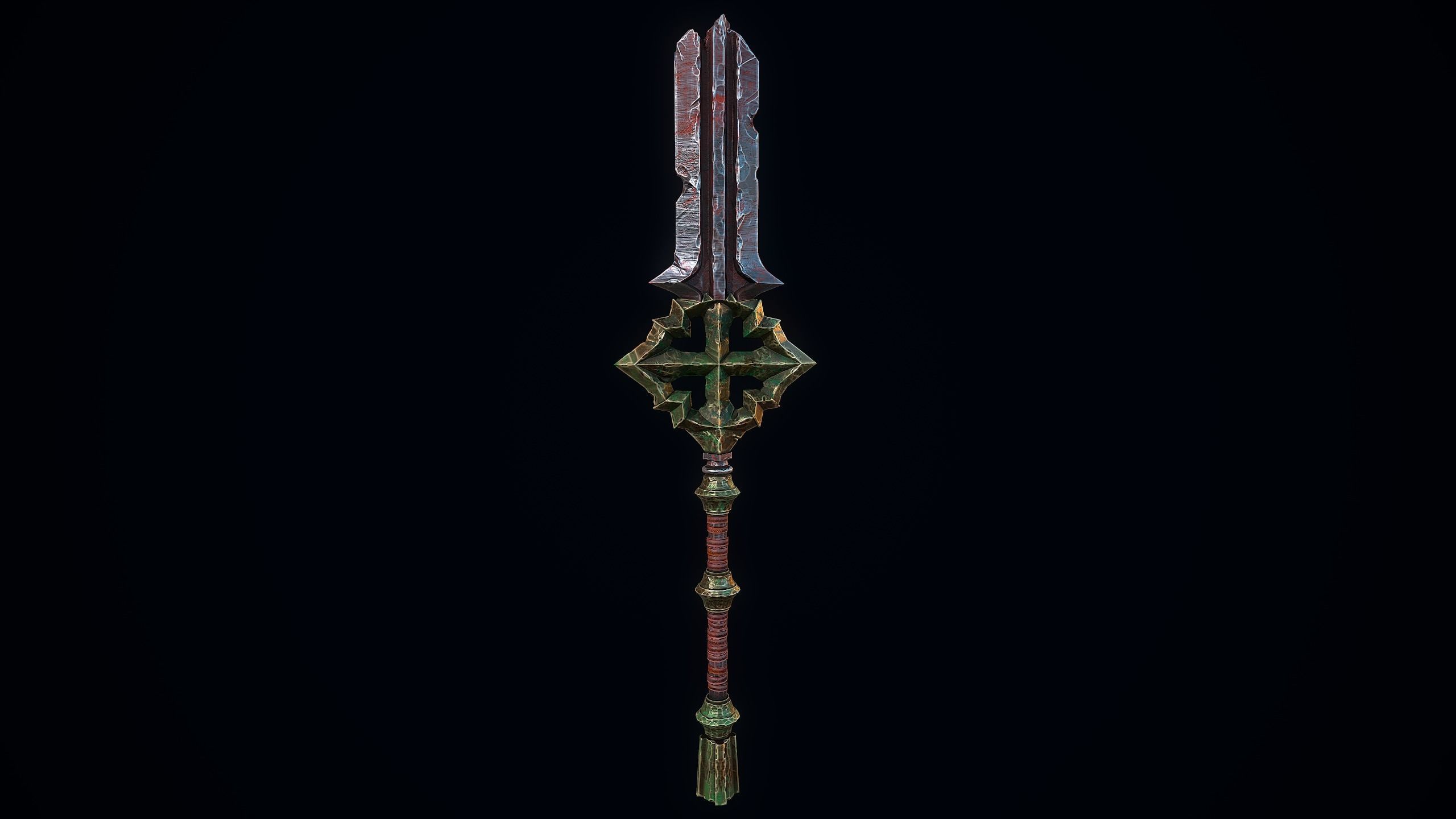 3D model Broken Hero Sword VR / AR / low-poly | CGTrader