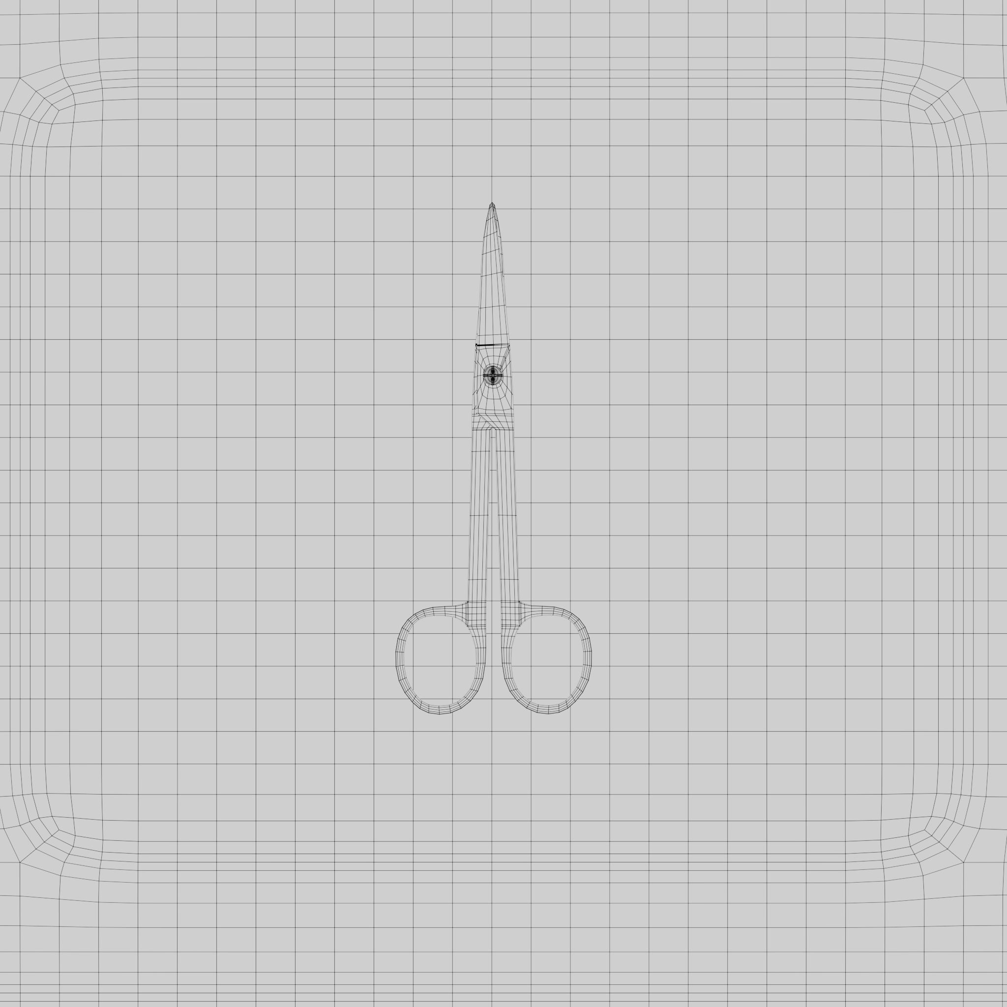 3D model Surgical scissor- Rigged VR / AR / low-poly | CGTrader