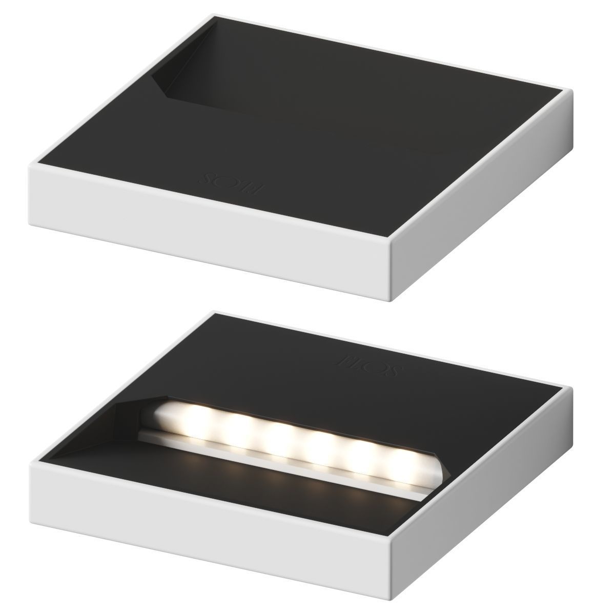 Flos - Fort Knox Wall LED Mini 3D model | CGTrader