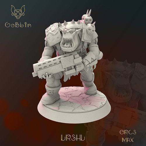 URSHU - ORCS MAX 3D model 3D printable | CGTrader