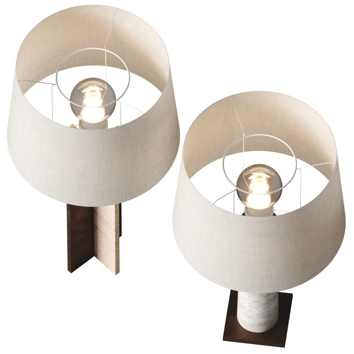 Extra and Colonne - Chahan Design 3D model | CGTrader