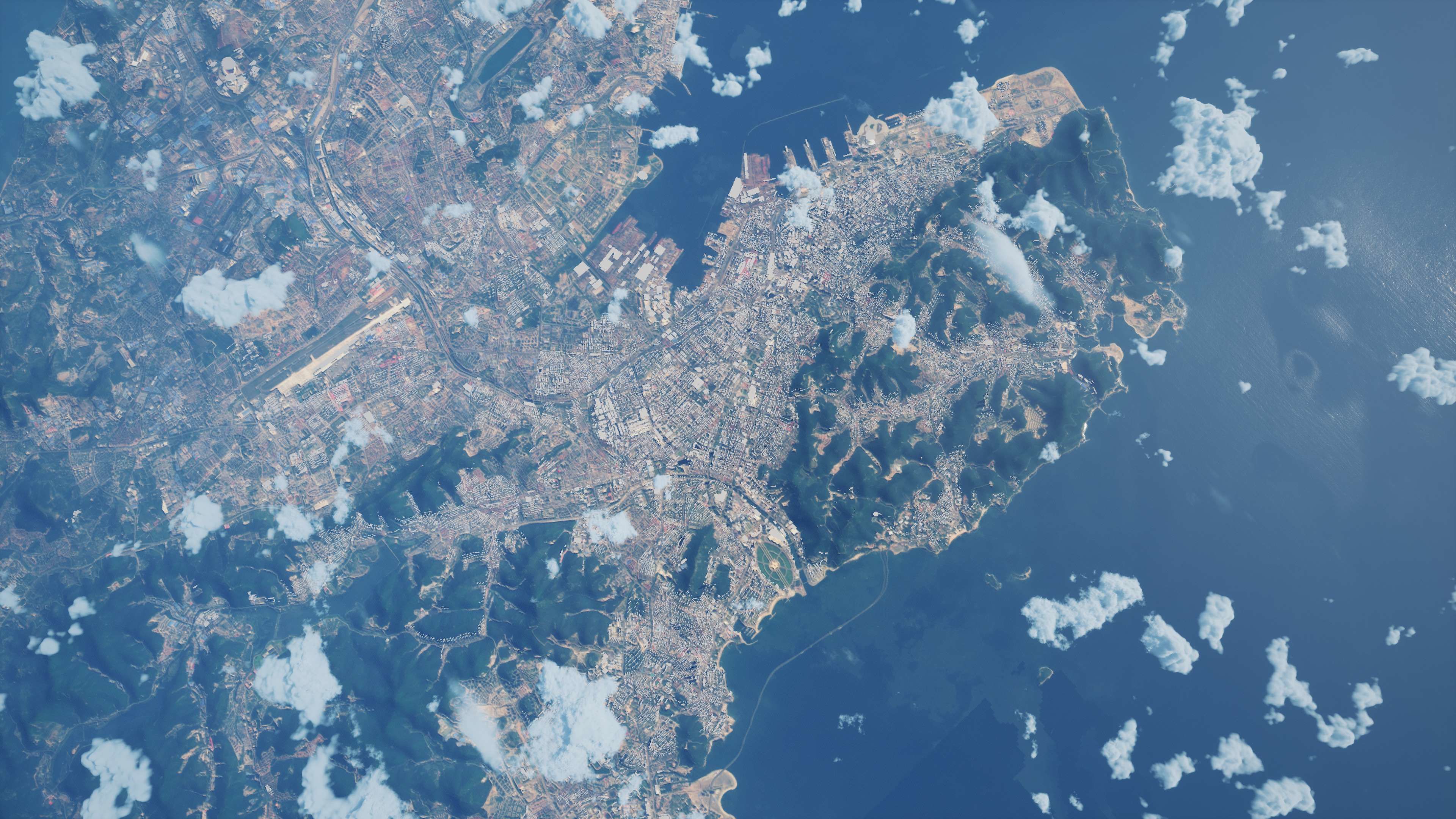 Dalian China City Landscape 3D Model 3D model | CGTrader