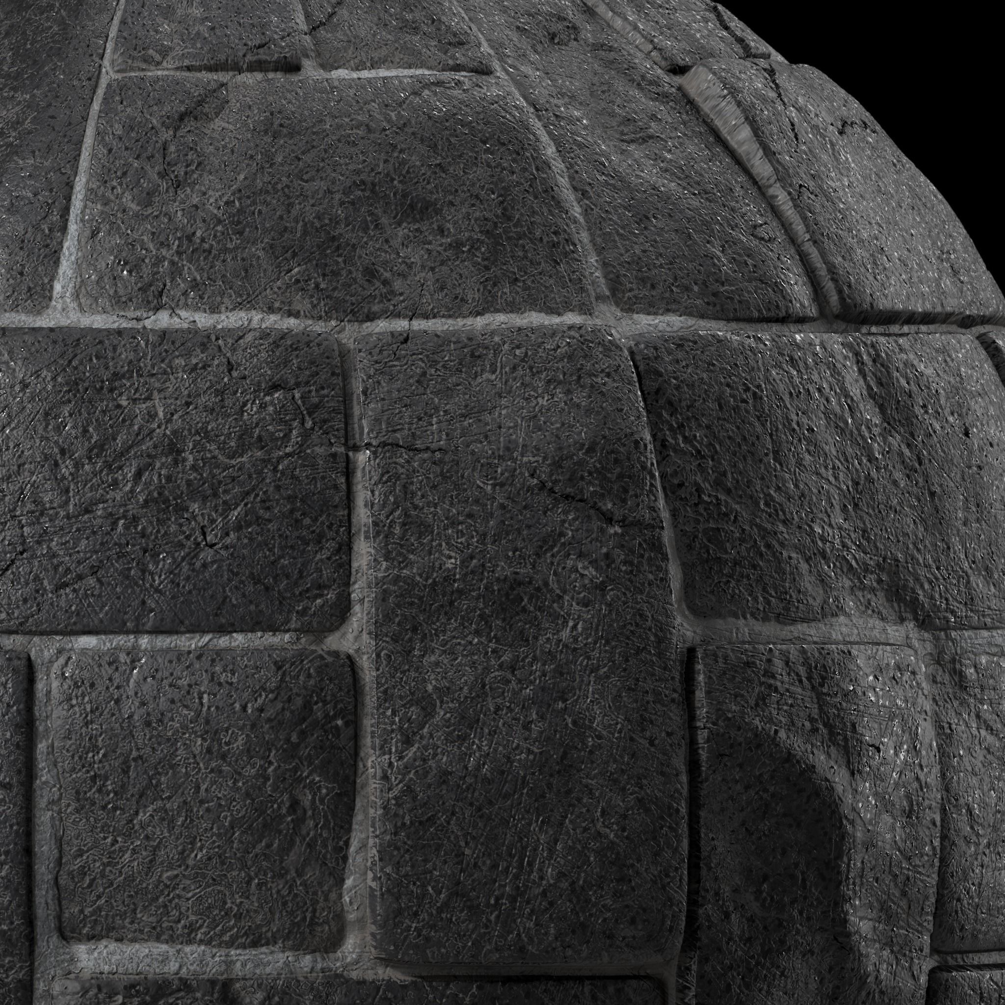 Texture Stone Wall Materials 48- Sbsar Pbr 4k Seamless VR / AR / low ...