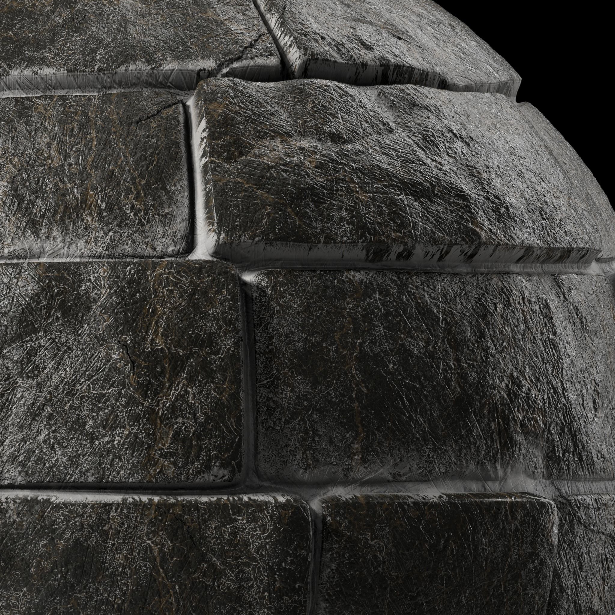 Texture Stone Wall Materials 50- Sbsar Pbr 4k Seamless VR / AR / low ...